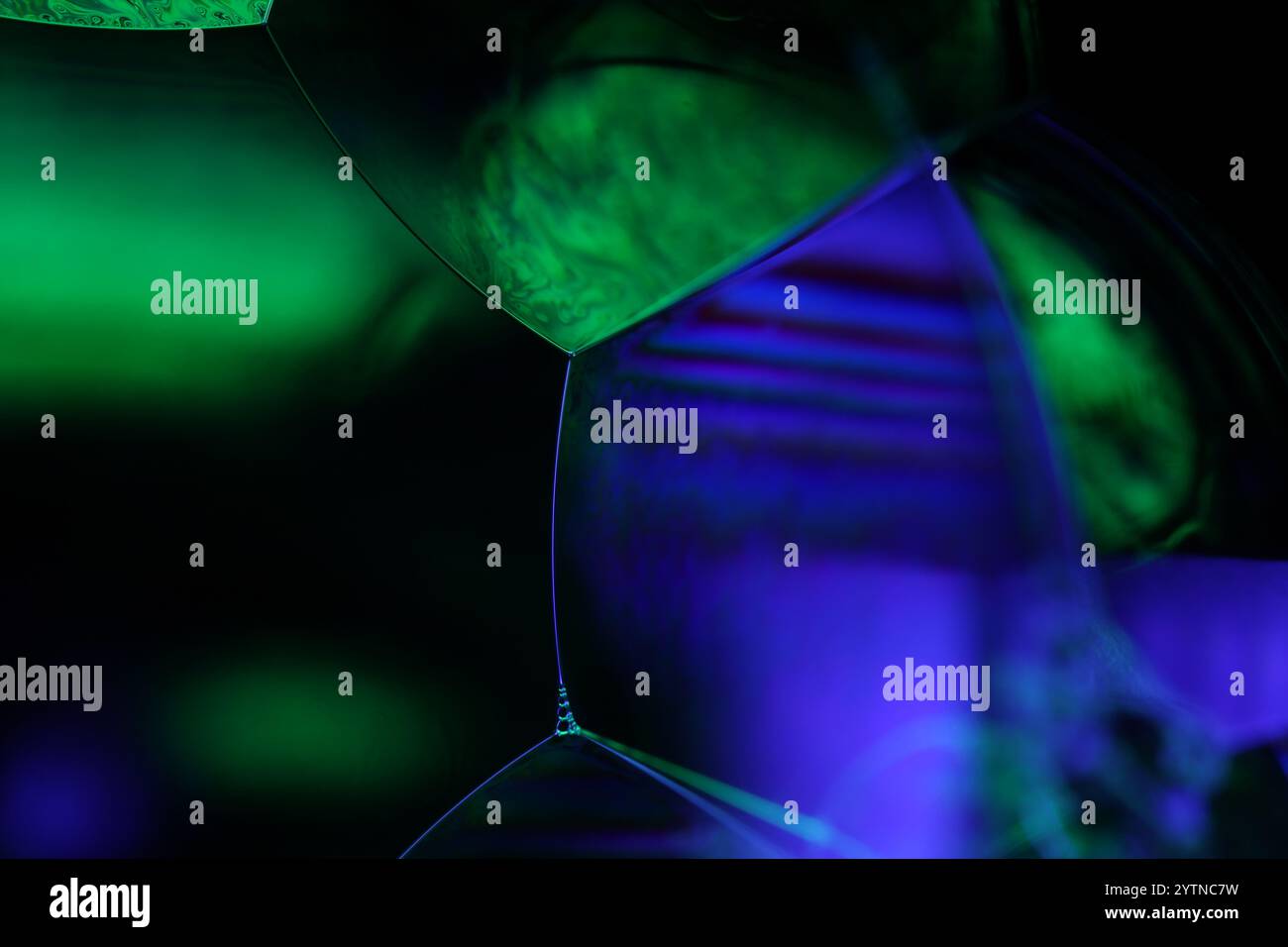 Green and purple fluid panels, liquid abstraction, colour waves, deep ...