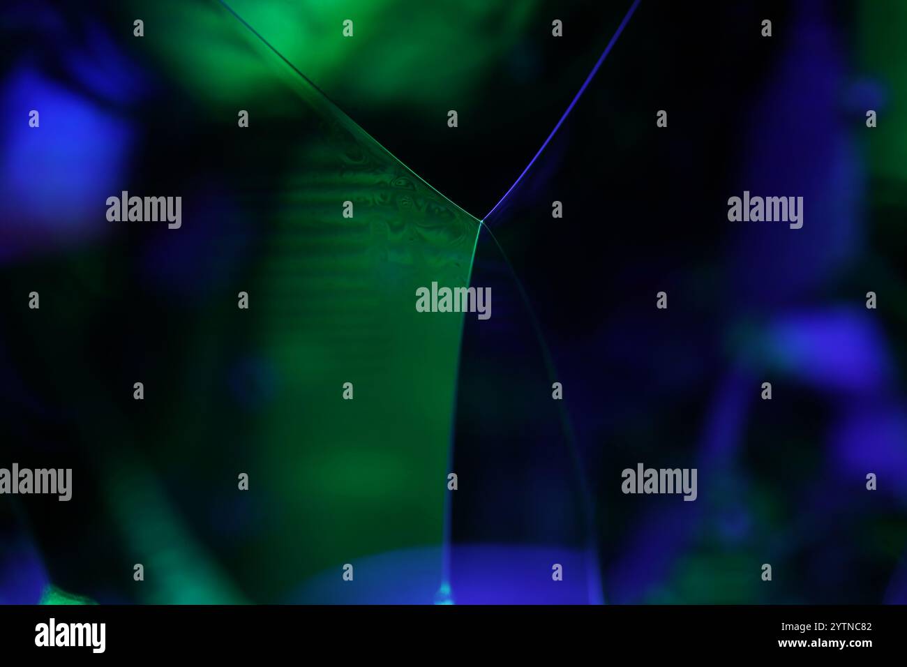 Green and purple fluid panels, liquid abstraction, colour waves, deep ...