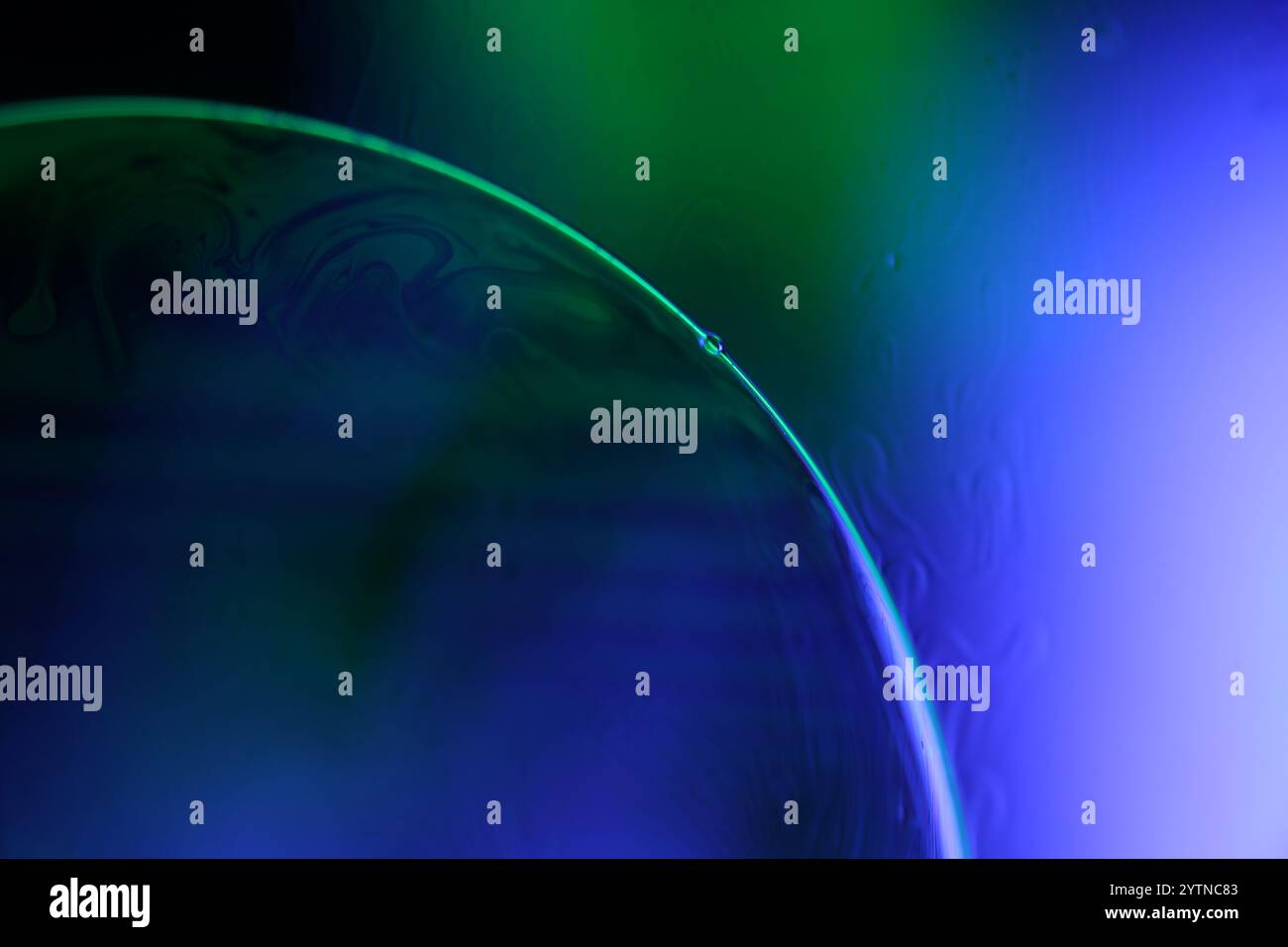 Green and purple fluid panels, liquid abstraction, colour waves, deep ...