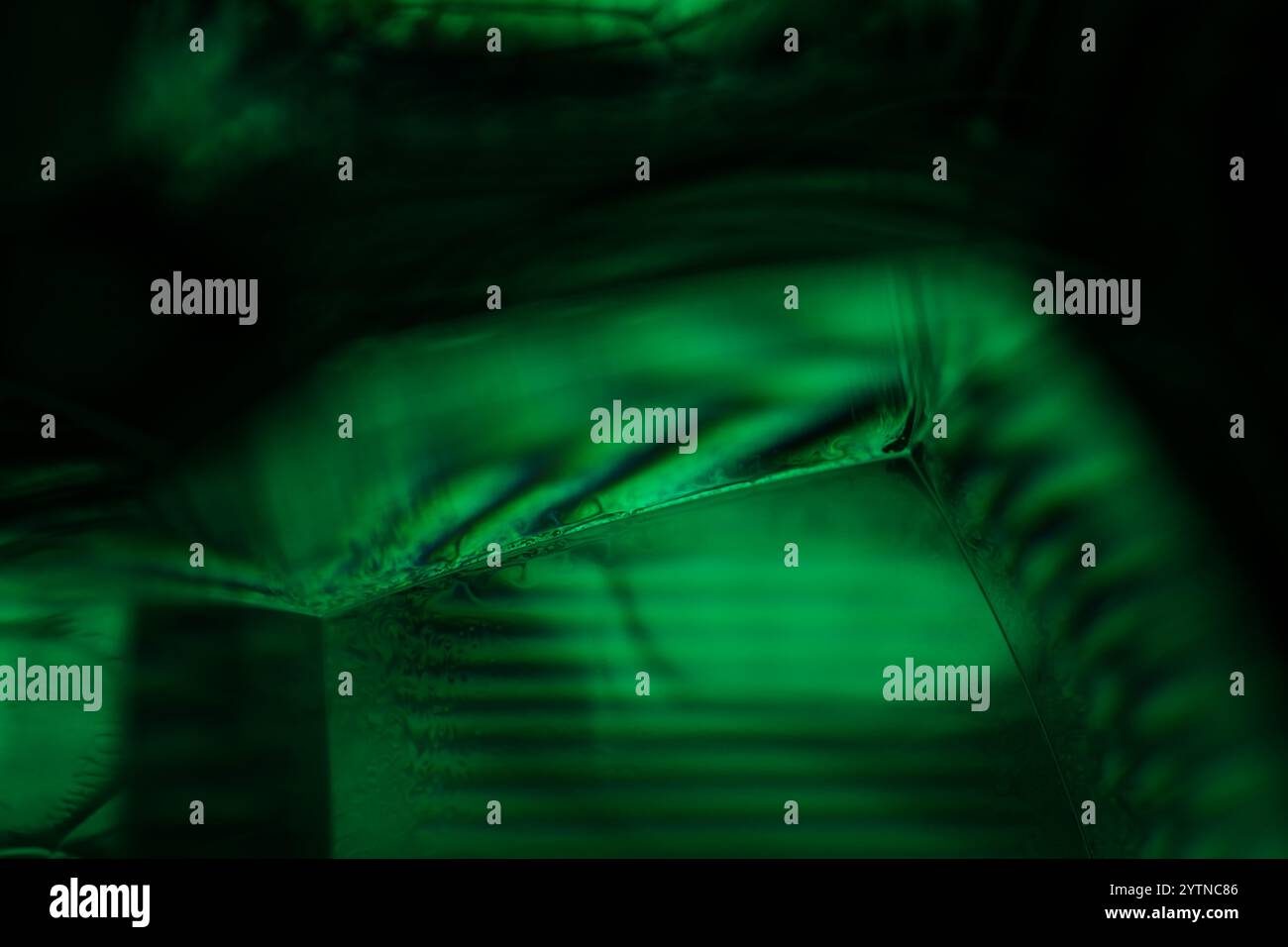 Green fluid panels, liquid abstraction, colour waves, deep dark ...