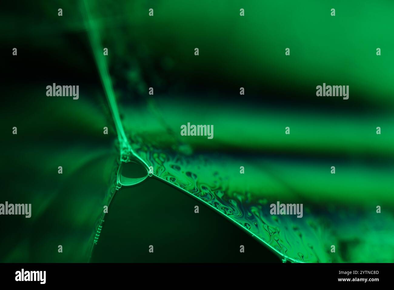 Green fluid panels, liquid abstraction, colour waves, deep dark ...