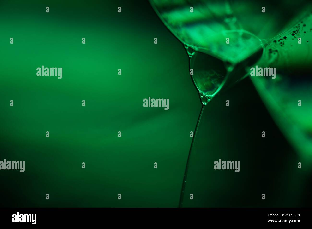 Green fluid panels, liquid abstraction, colour waves, deep dark ...