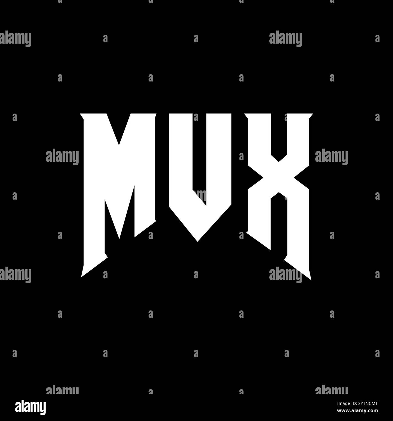 MVX letter logo design for technology company. MVX logo design black ...