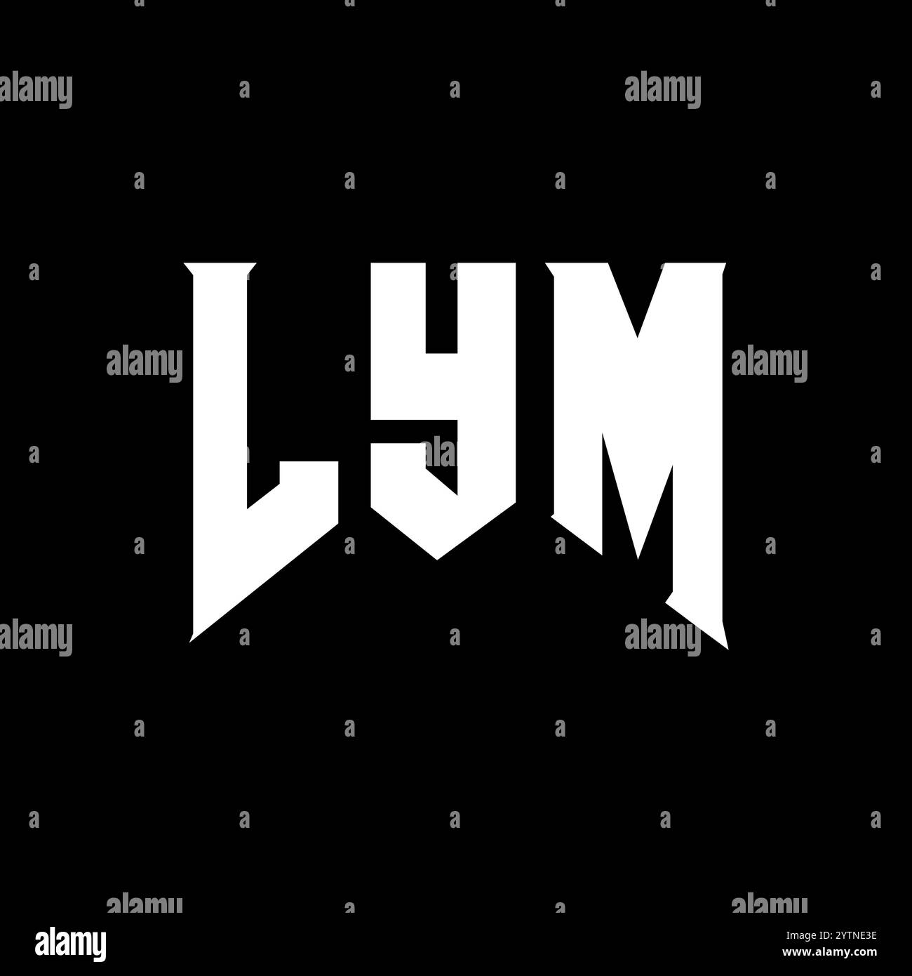 Lym minimalist logo Stock Vector Images - Alamy