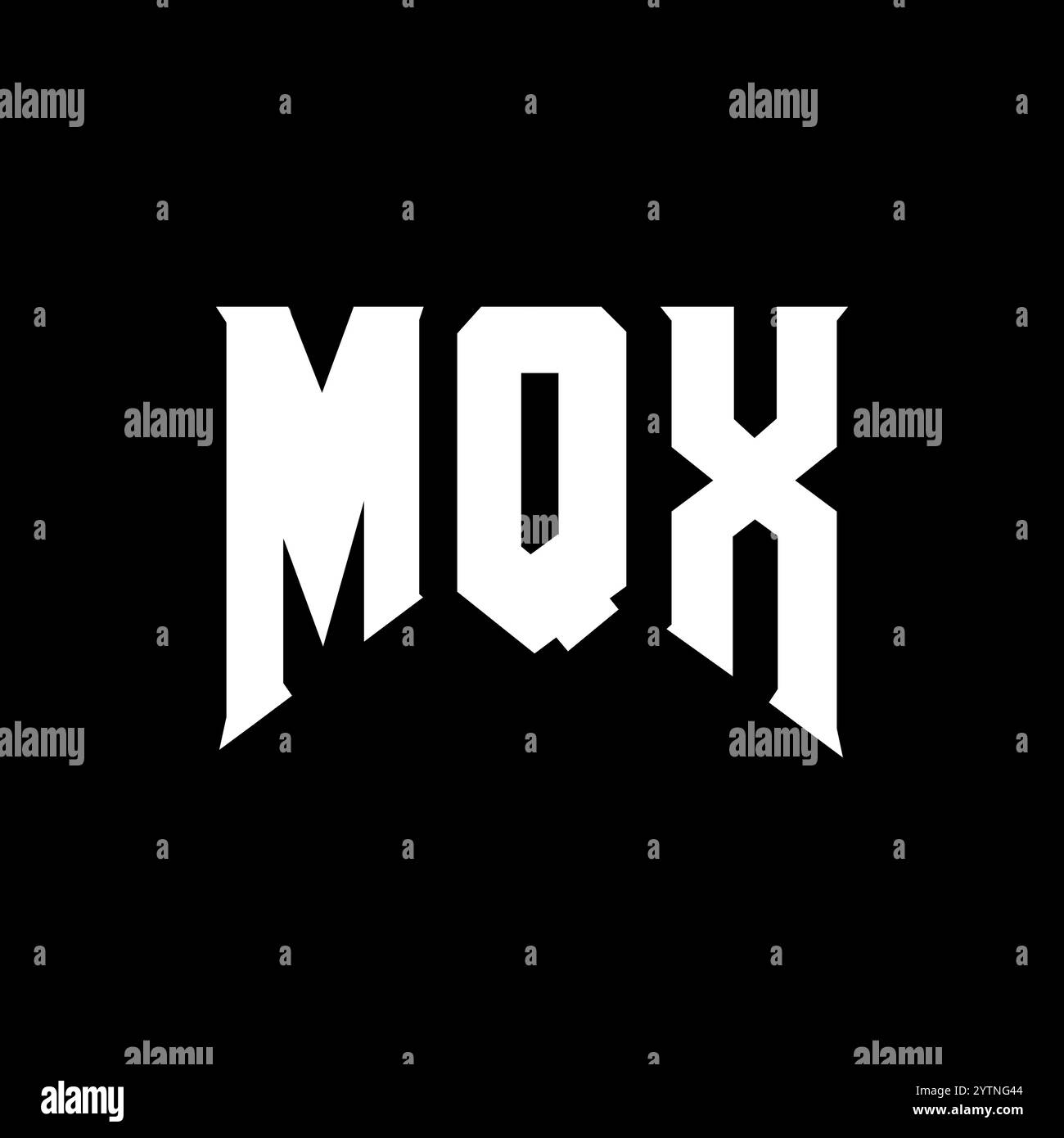 MQX letter logo design for technology company. MQX logo design black ...
