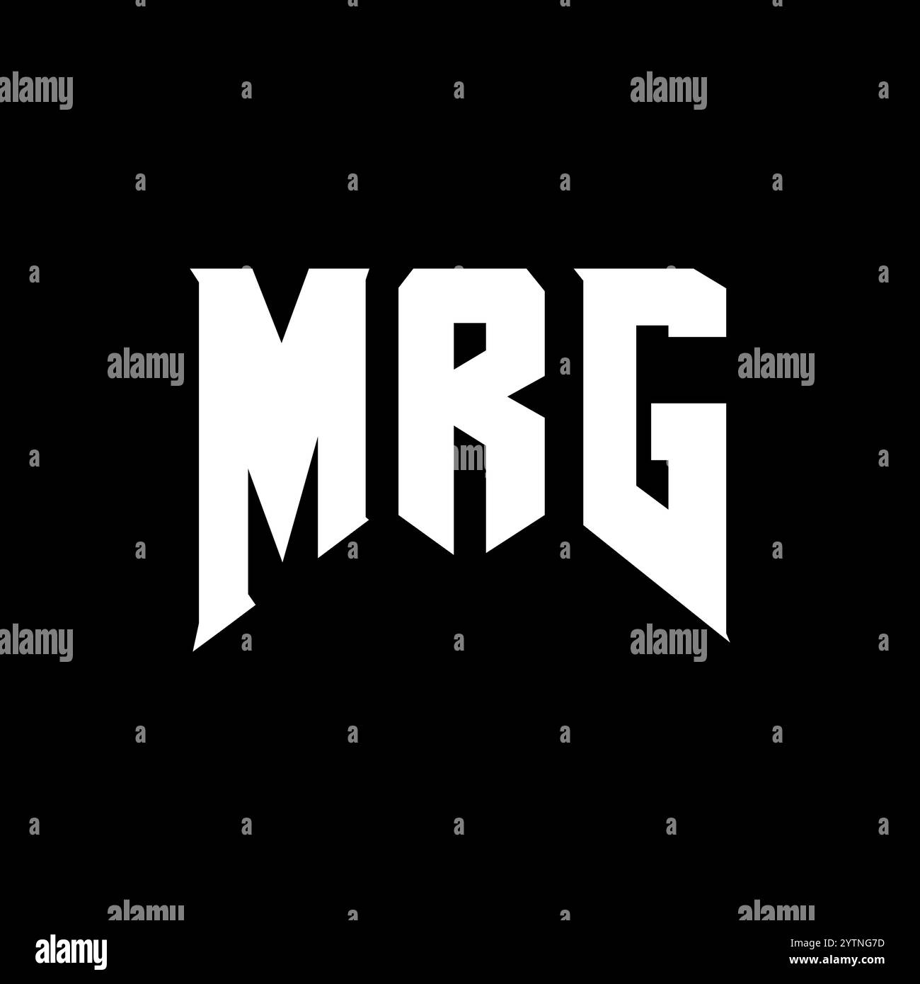 Mrg logo design Black and White Stock Photos & Images - Alamy