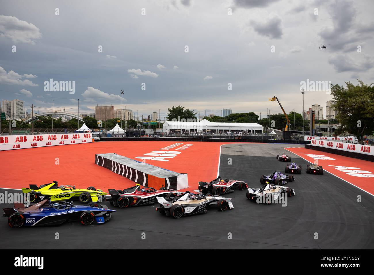 Start during the Sao Paulo ePrix, 1st round of the 2024-25 ABB FIA ...