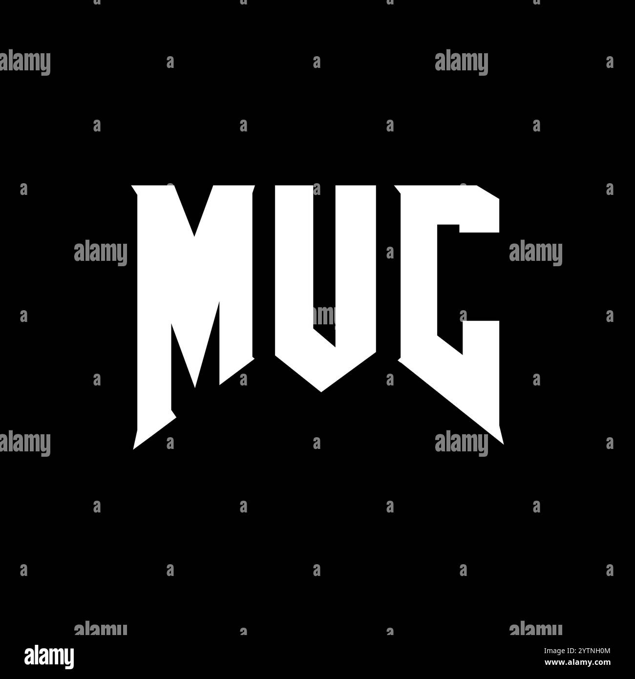 MUC letter logo design for technology company. MUC logo design black ...