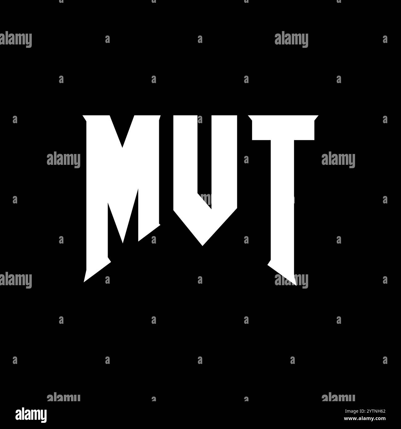 MVT letter logo design for technology company. MVT logo design black ...