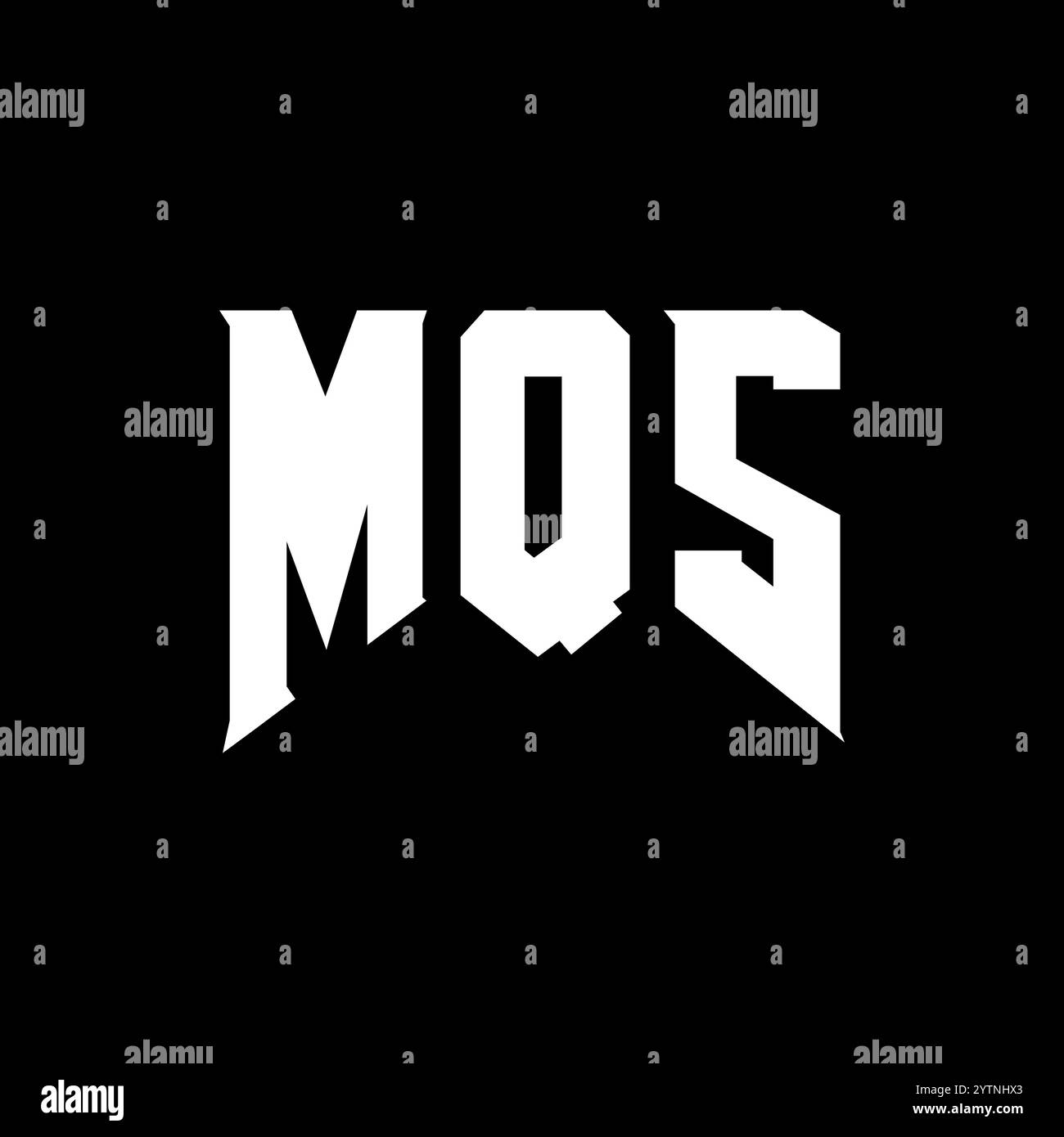 MQS letter logo design for technology company. MQS logo design black ...
