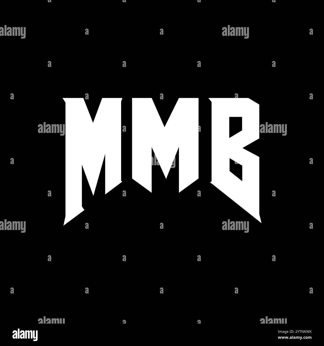 MMB letter logo design for technology company. MMB logo design black ...