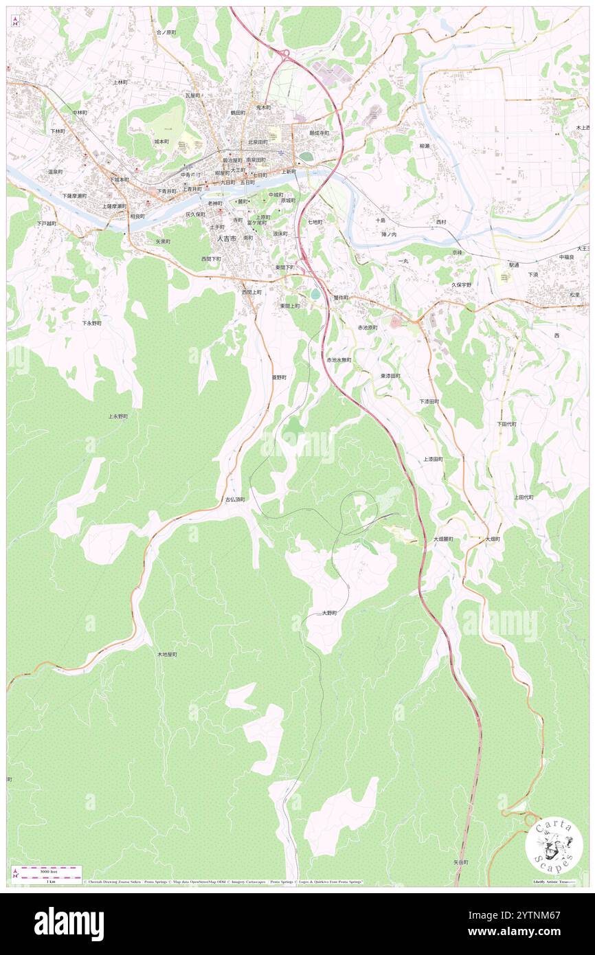 Akaike-okumizunashi, Hitoyoshi Shi, JP, Japan, Kumamoto, N 32 10' 30 ...
