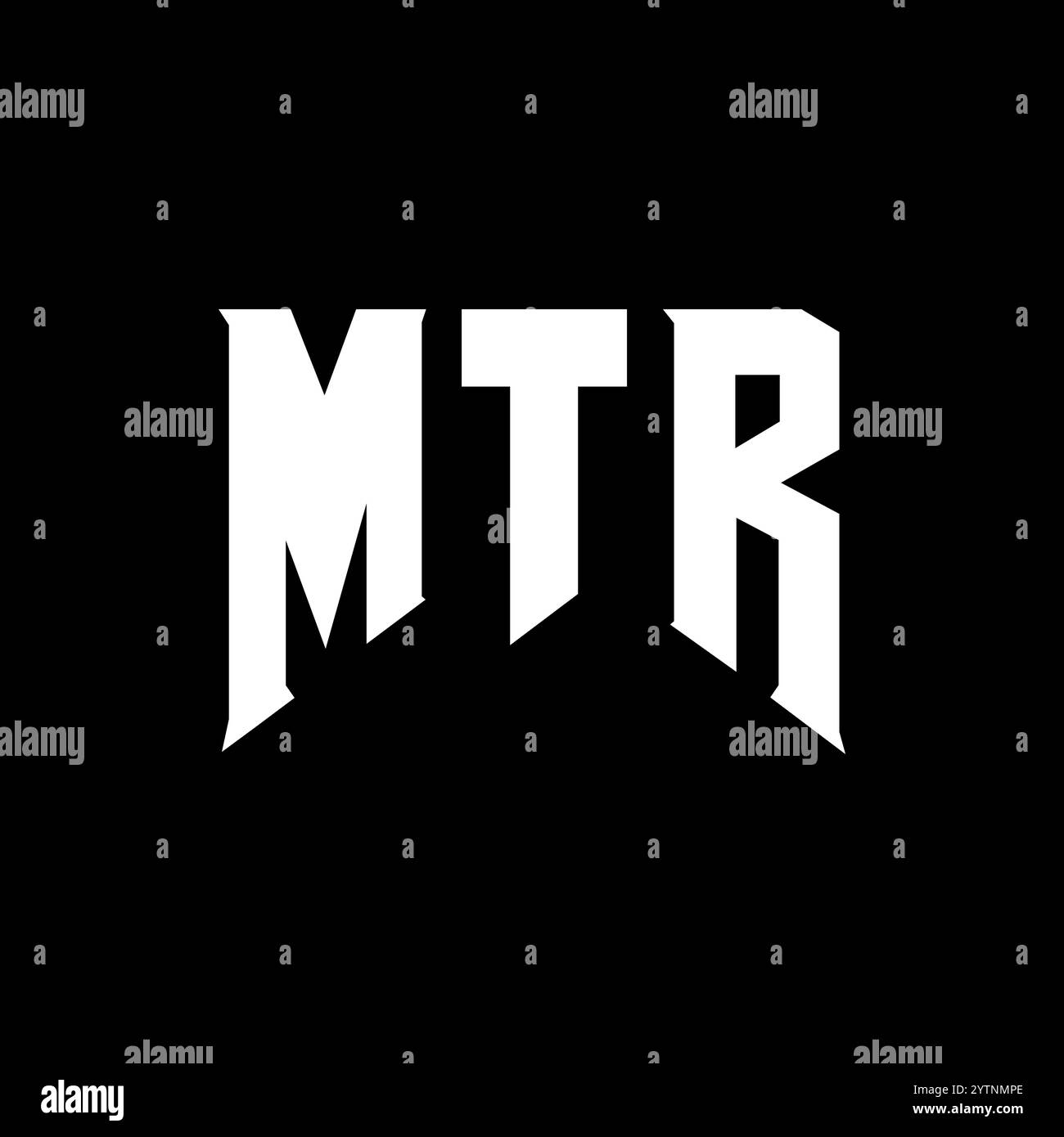 MTR letter logo design for technology company. MTR logo design black ...