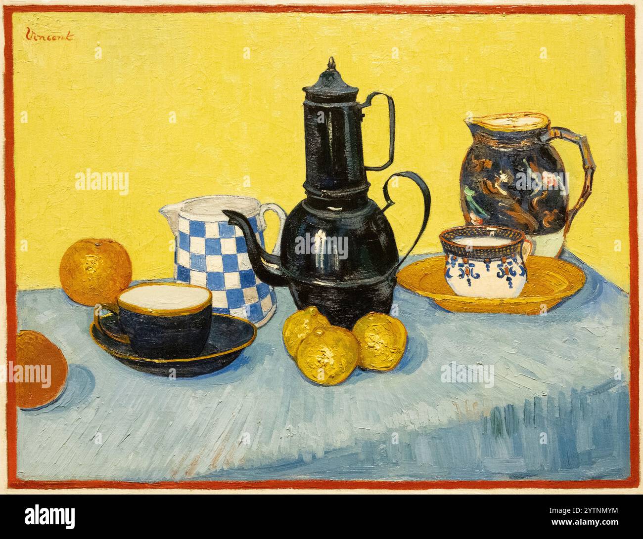 Still life with coffee pot van gogh hi-res stock photography and images ...