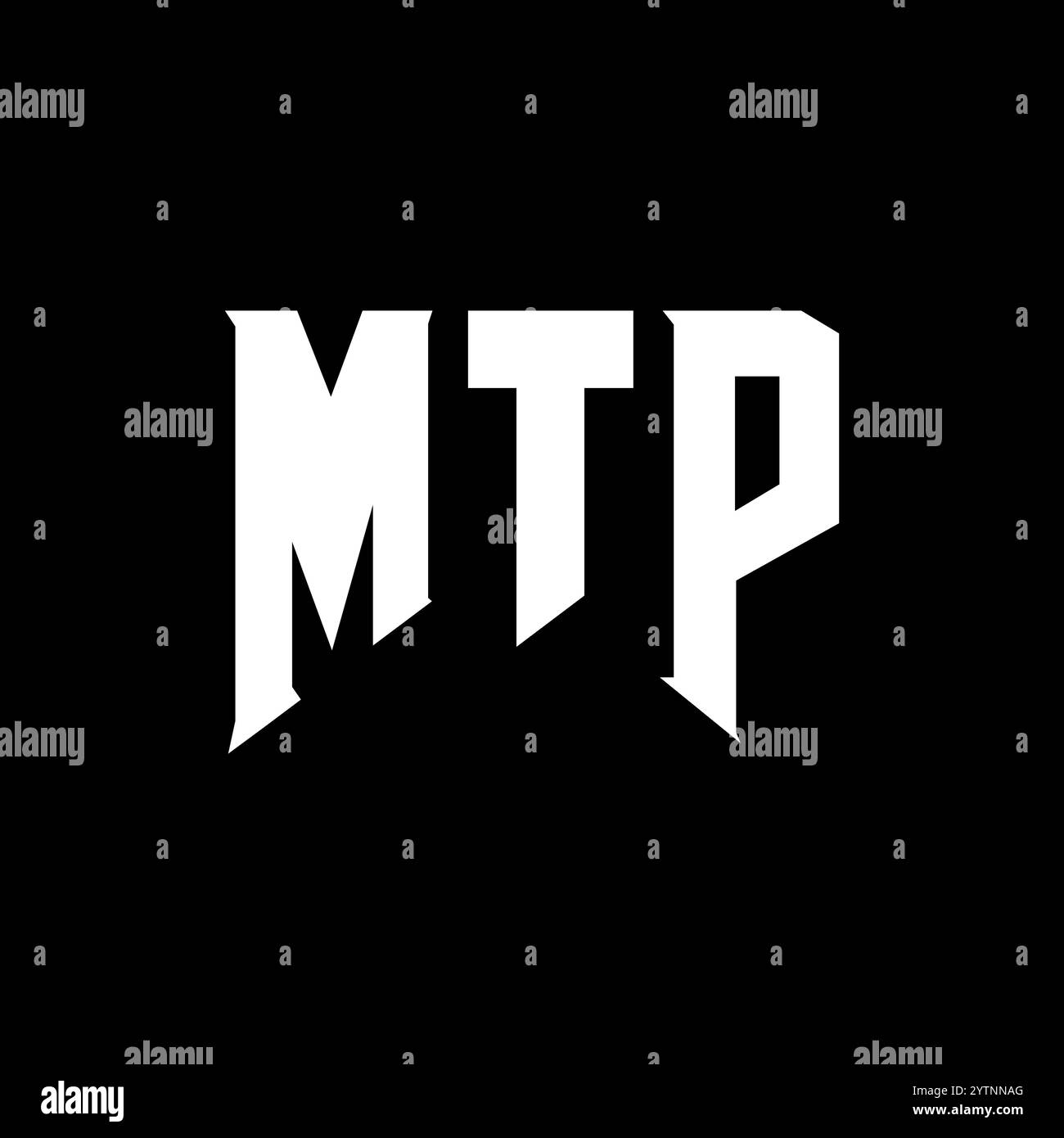MTP letter logo design for technology company. MTP logo design black ...