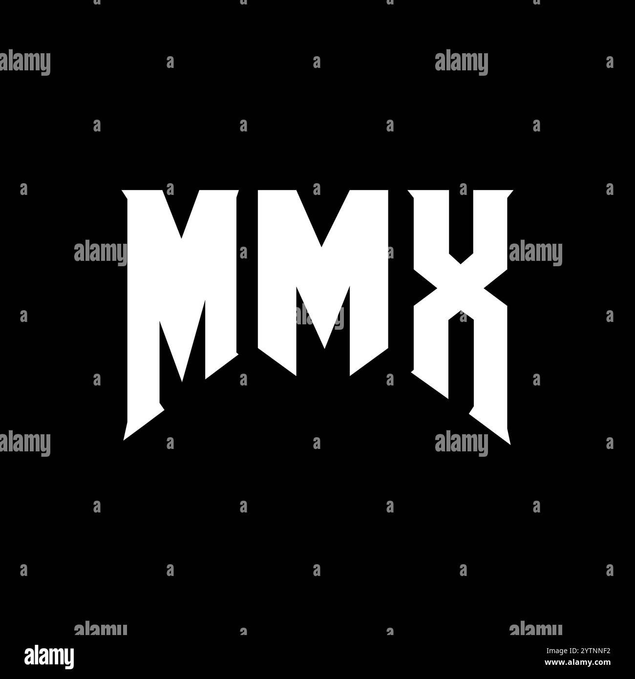 Mmx minimalist logo Stock Vector Images - Alamy