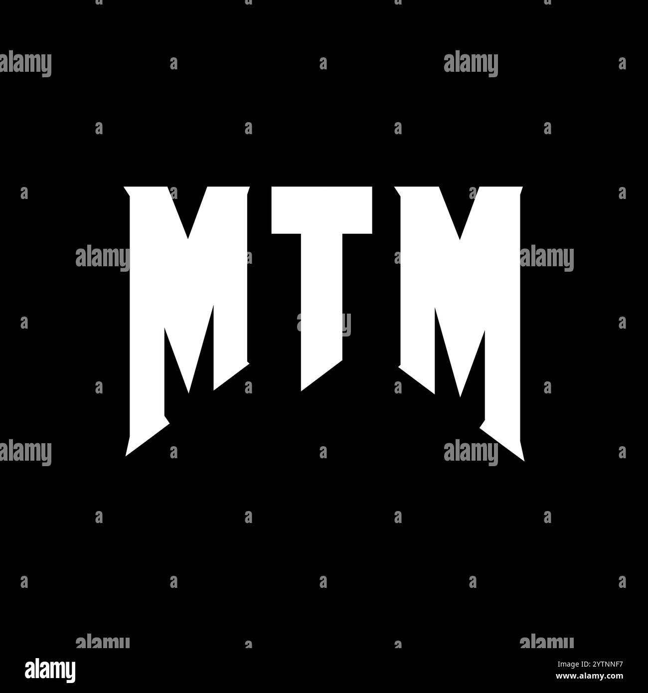 MTM letter logo design for technology company. MTM logo design black ...