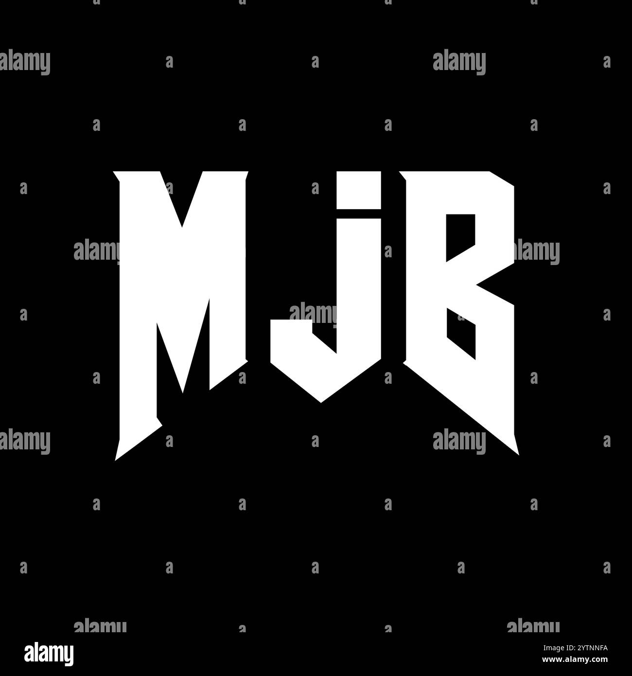 Mjb logo design hi-res stock photography and images - Alamy