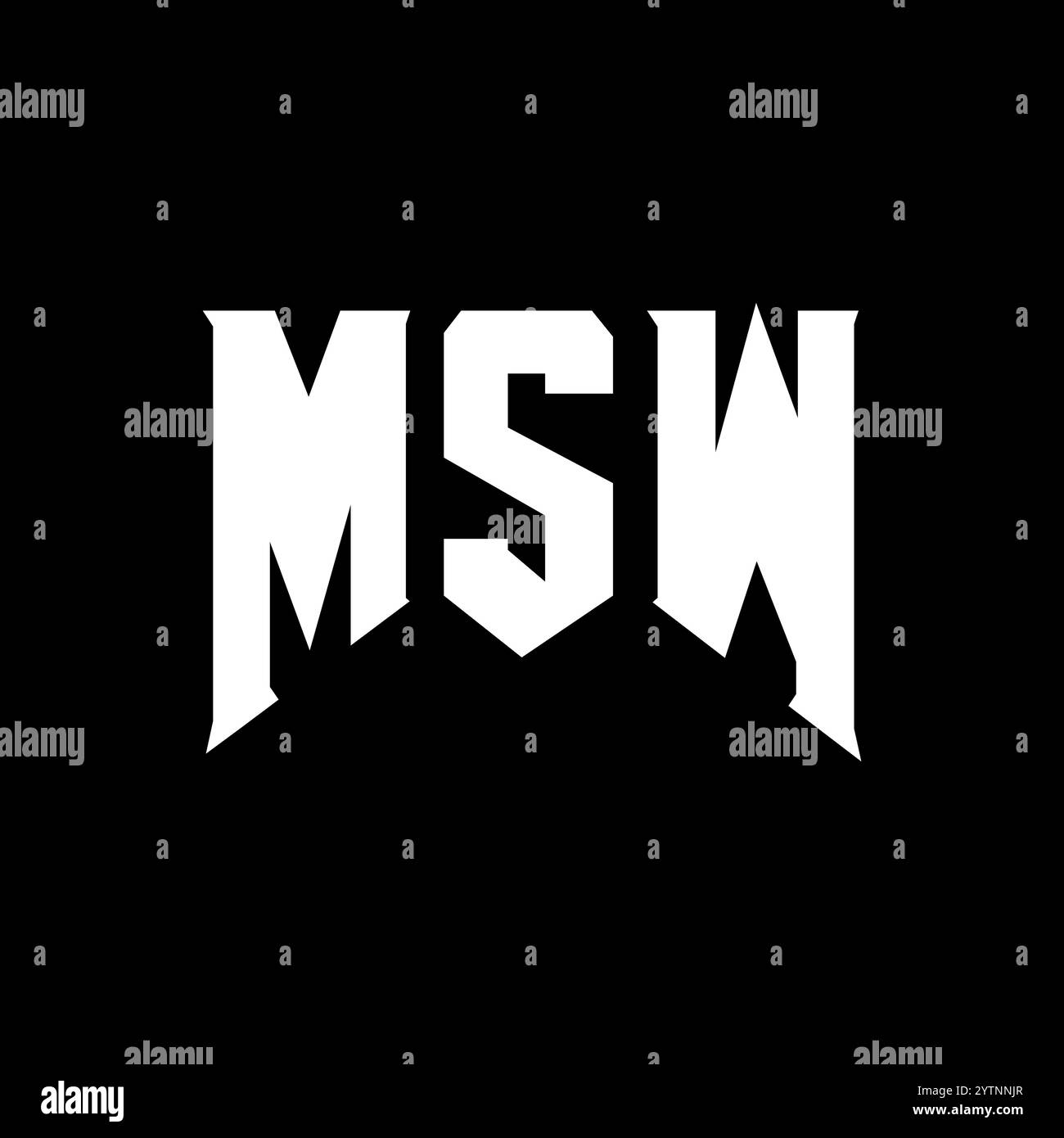 Msw technology company logo hi-res stock photography and images - Alamy