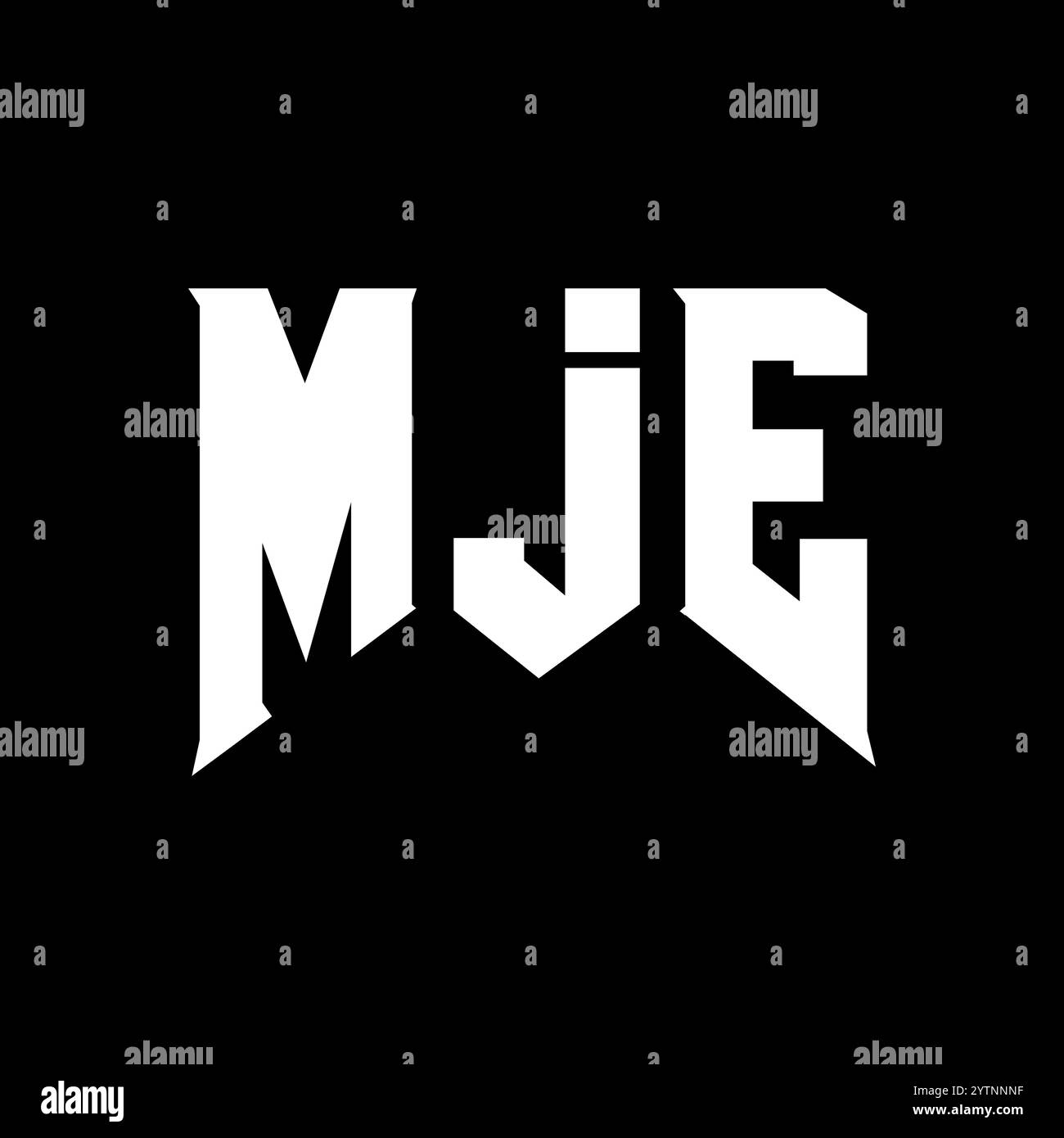 Mje business company logo hi-res stock photography and images - Alamy