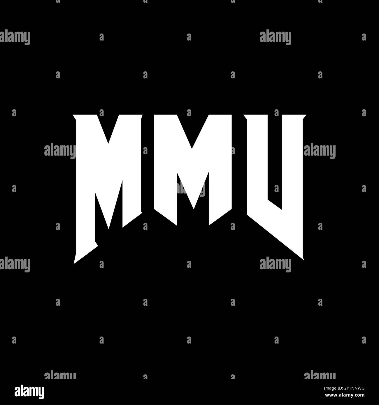 MMV letter logo design for technology company. MMV logo design black ...