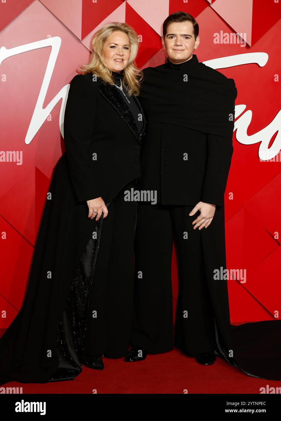 Joanna Birch-Jones and Joshua Birch-Jones attend The Fashion Awards ...