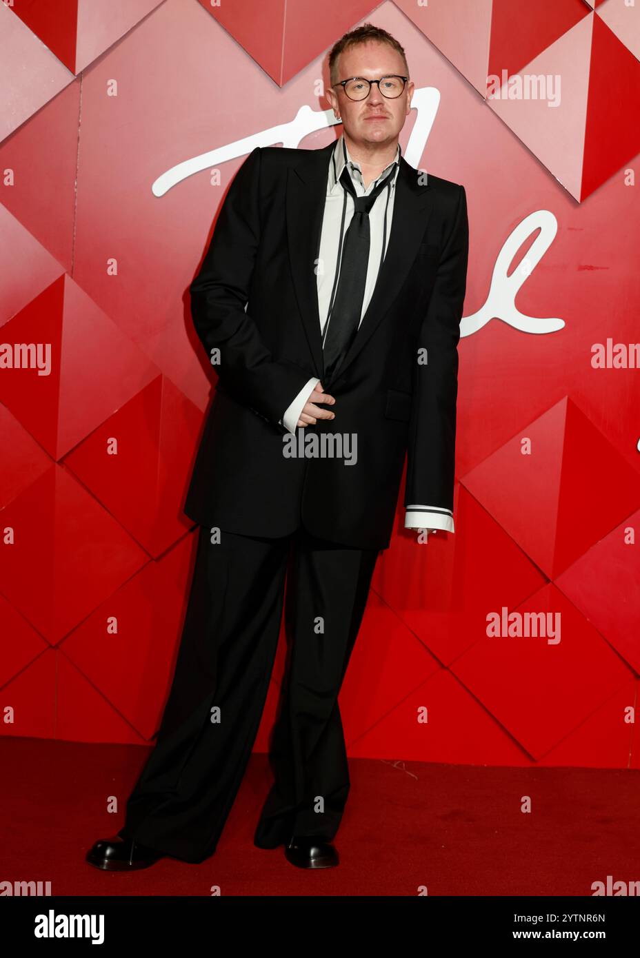 Harry Lambert attends The Fashion Awards 2024 at the Royal Albert Hall ...