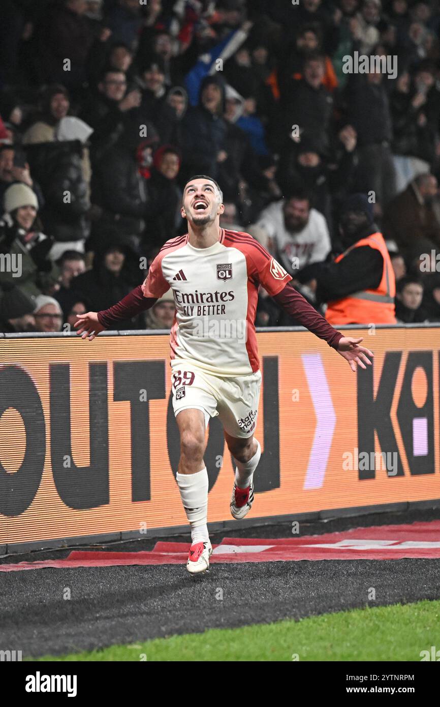 69 Georges MIKAUTADZE (ol) during the Ligue 1 MCDonald's match between ...