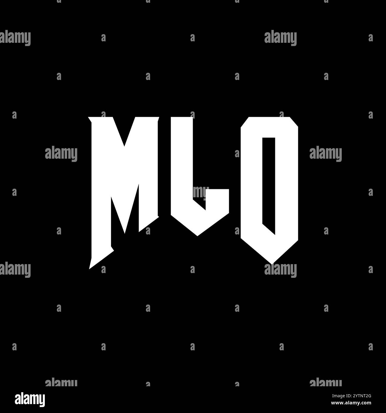 MLO letter logo design for technology company. MLO logo design black ...