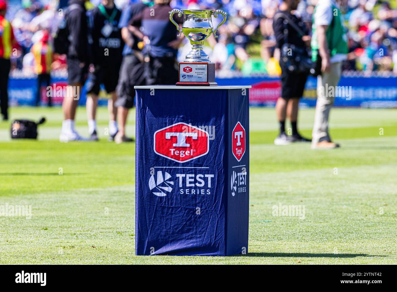 Wellington, New Zealand, 6 December, 2024. A general view of the test ...