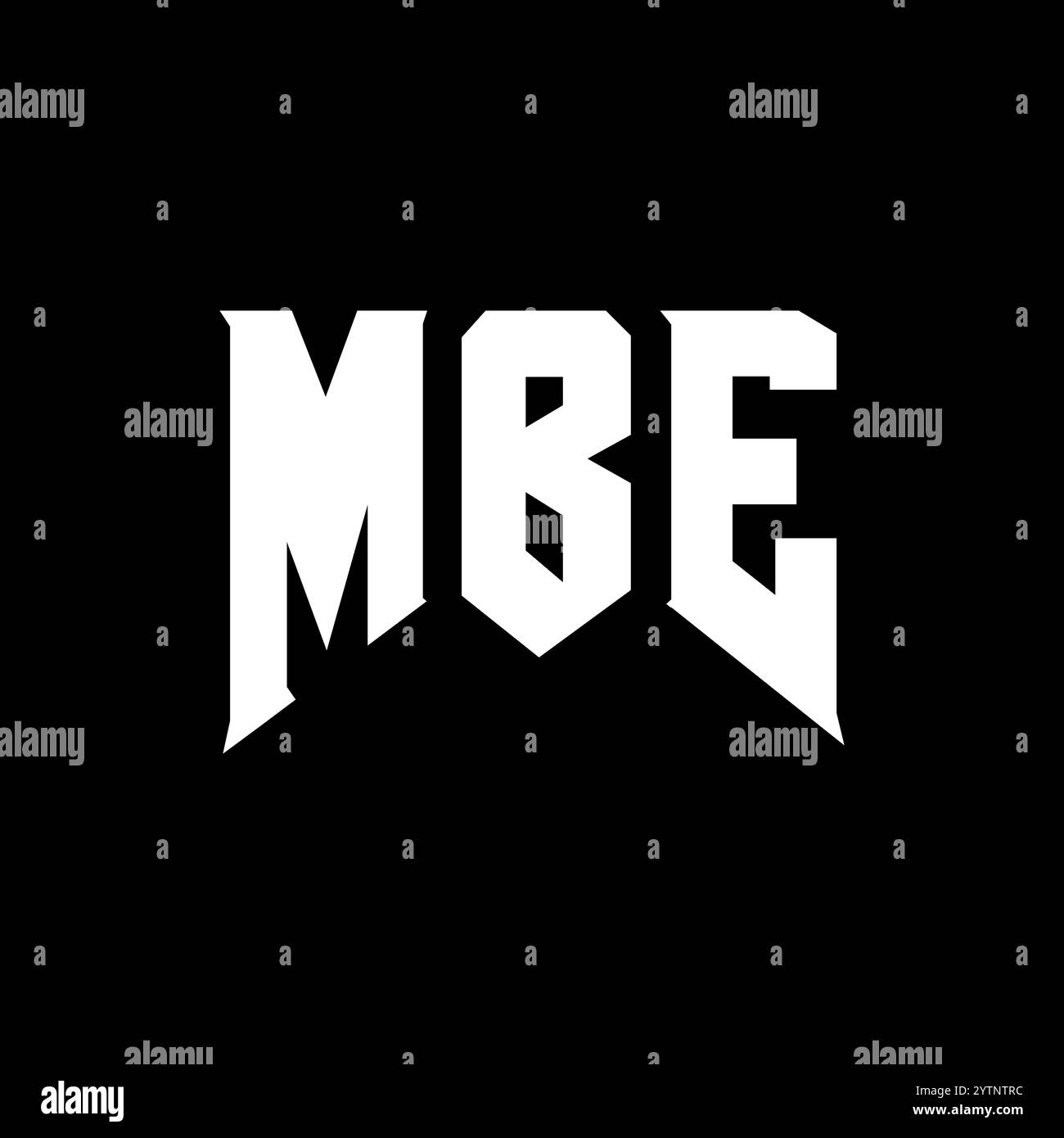 MBE letter logo design for technology company. MBE logo design black ...