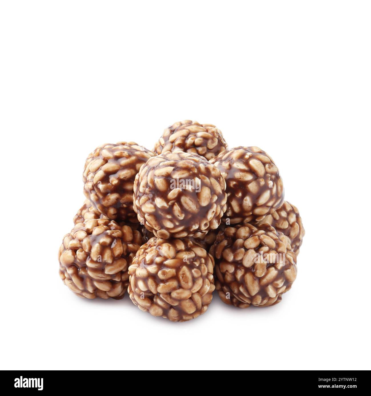 Fresh chocolate balls on Cut Out Stock Images & Pictures - Alamy