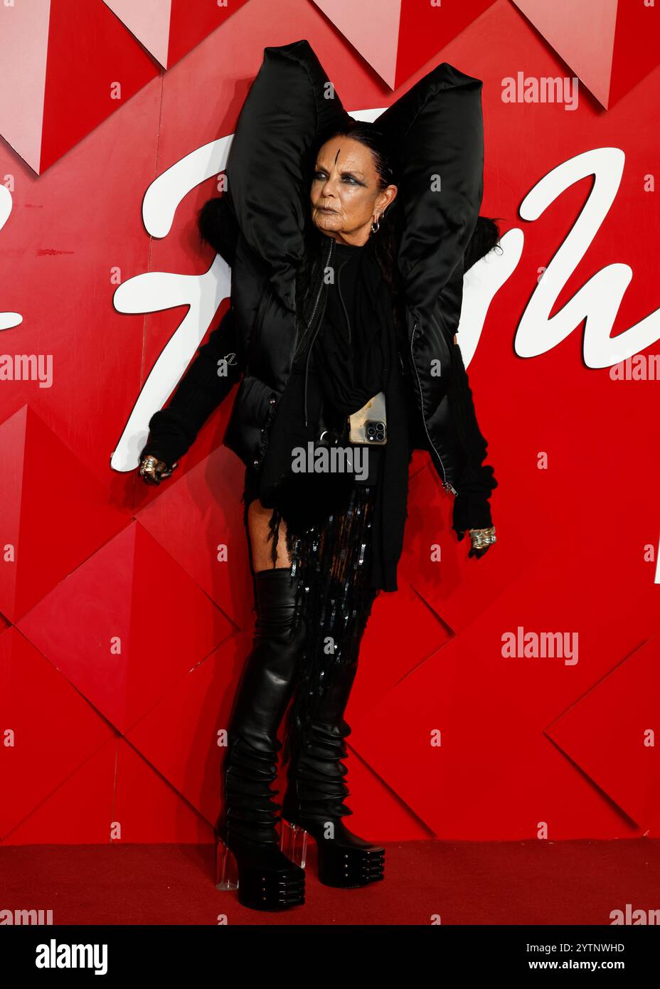Michele Lamy Attends The Fashion Awards 2024 At The Royal Albert Hall