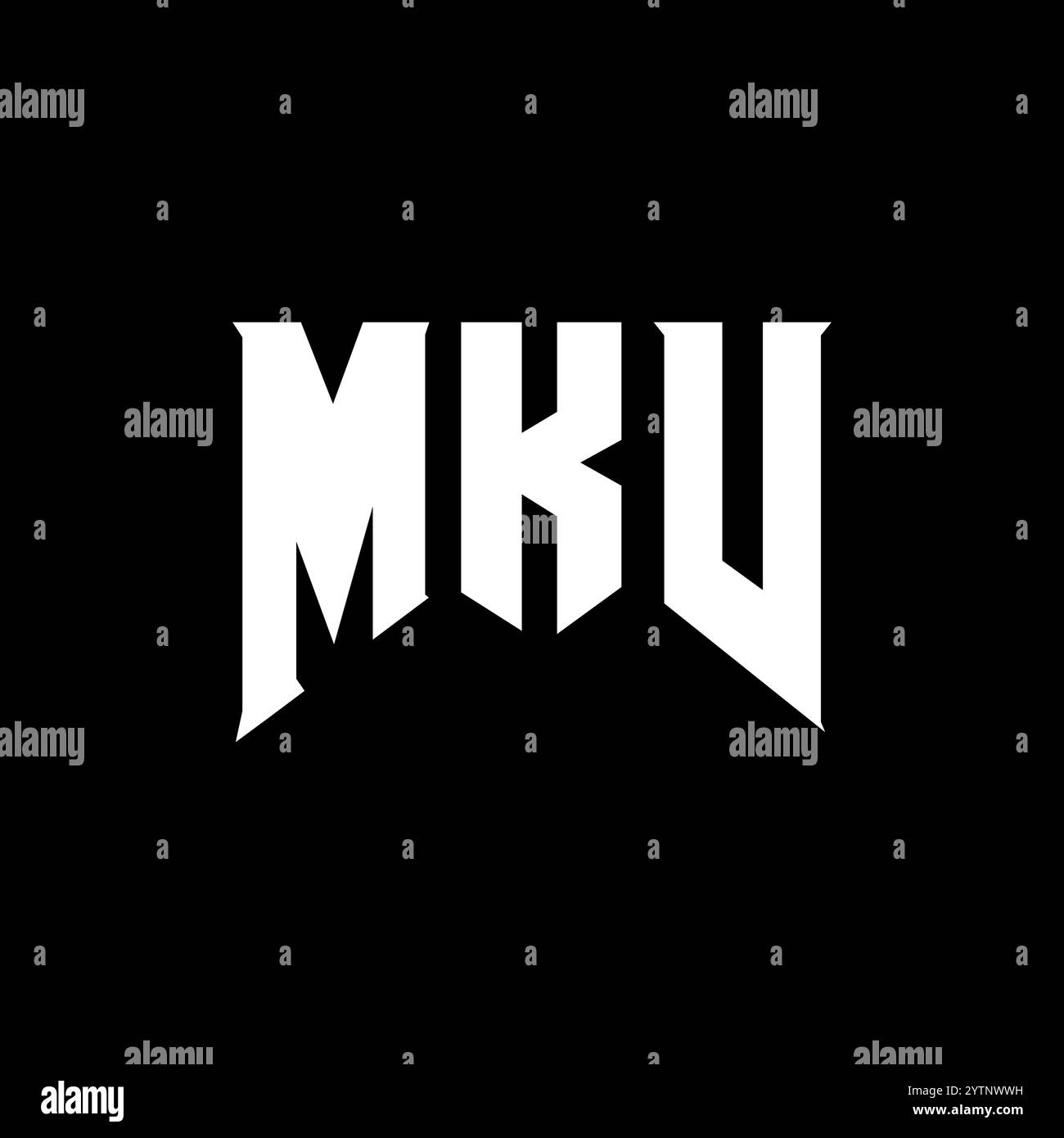 MKV letter logo design for technology company. MKV logo design black ...