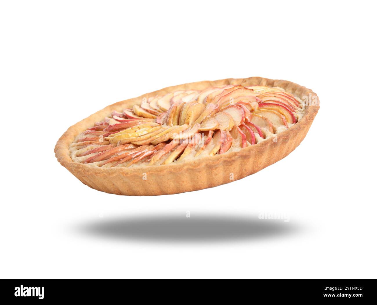 Cooking delicious apple cake in Cut Out Stock Images & Pictures - Alamy