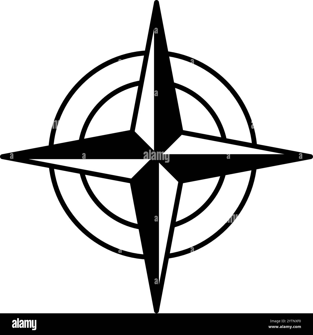compass, wind rose, world directions icon Stock Vector Image & Art - Alamy