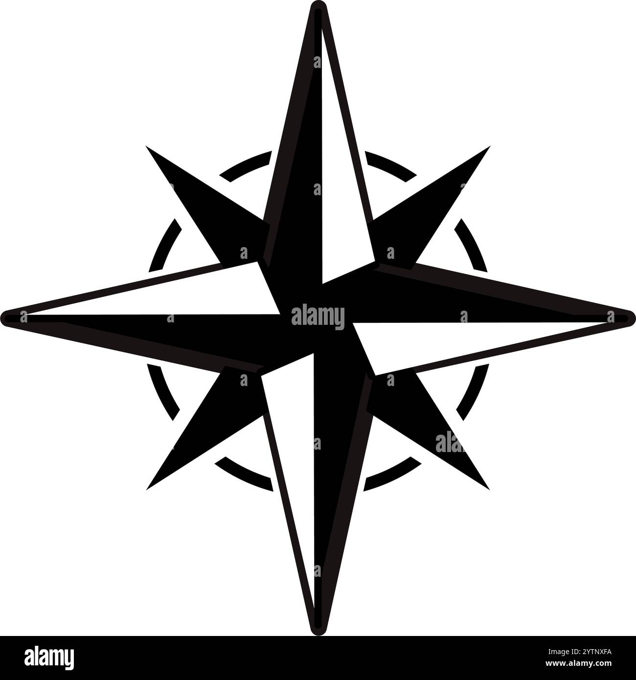 compass, wind rose, world directions icon Stock Vector Image & Art - Alamy