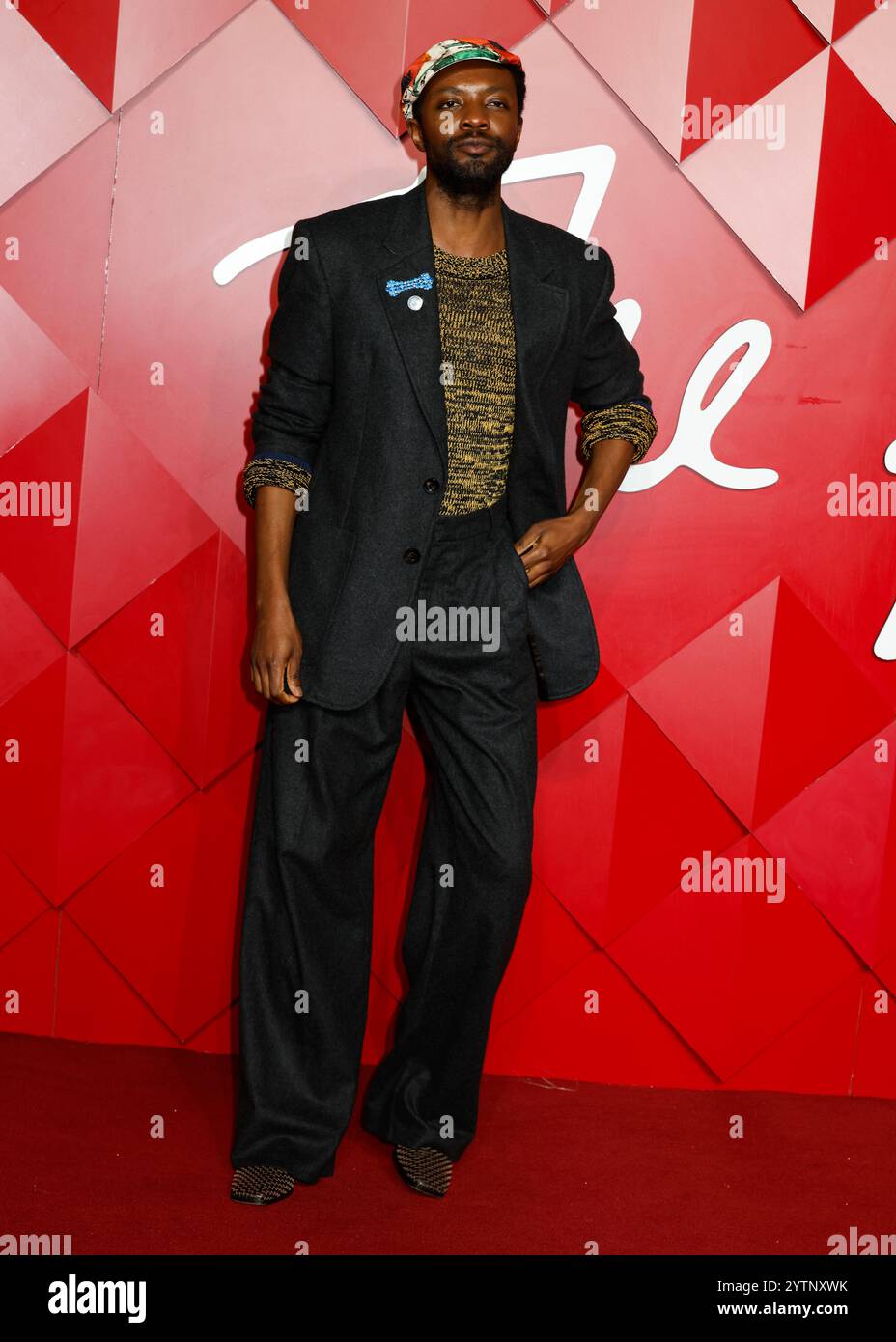 Omari Douglas attends The Fashion Awards 2024 at the Royal Albert Hall ...