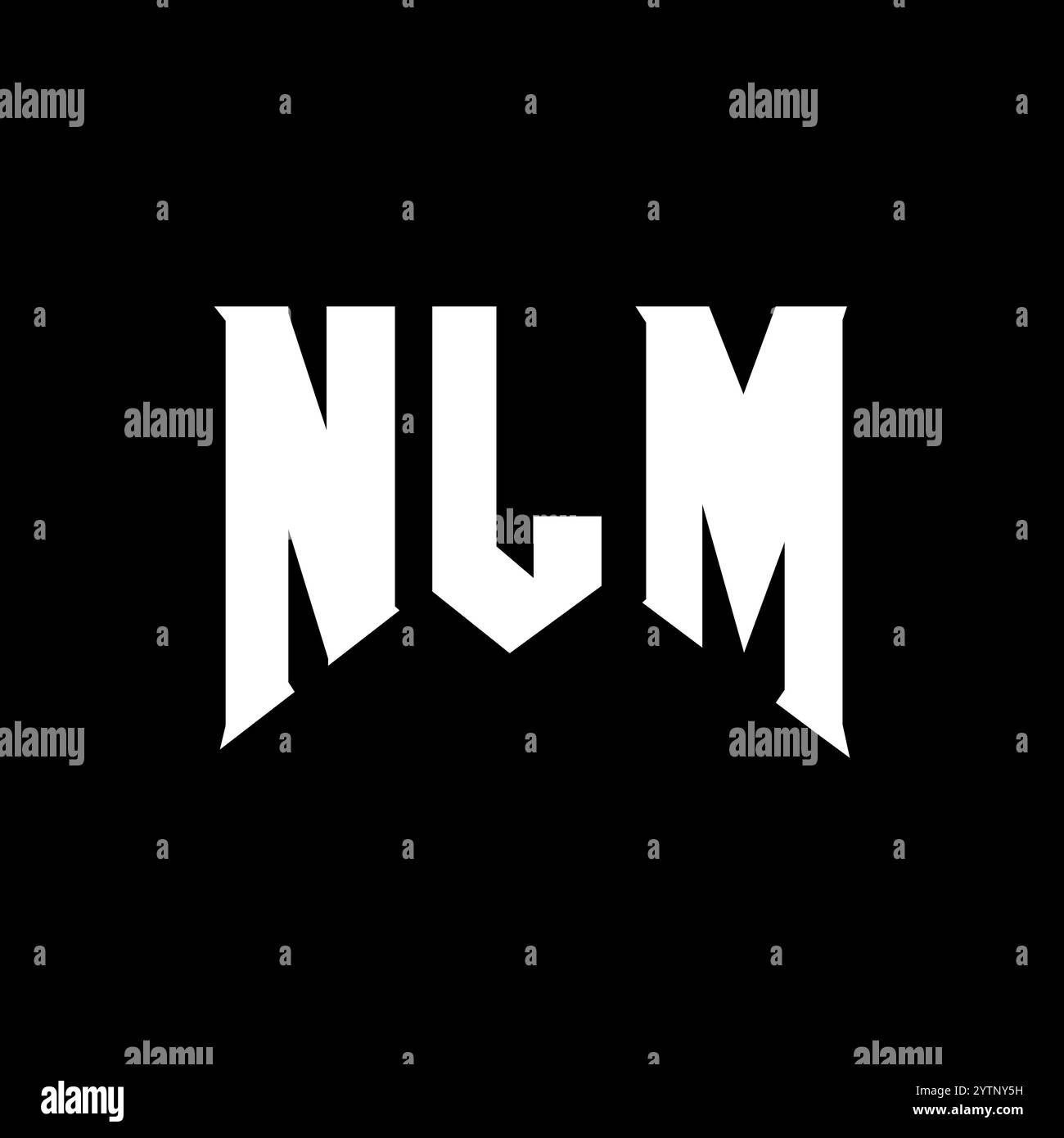 Nlm business company logo hi-res stock photography and images - Alamy