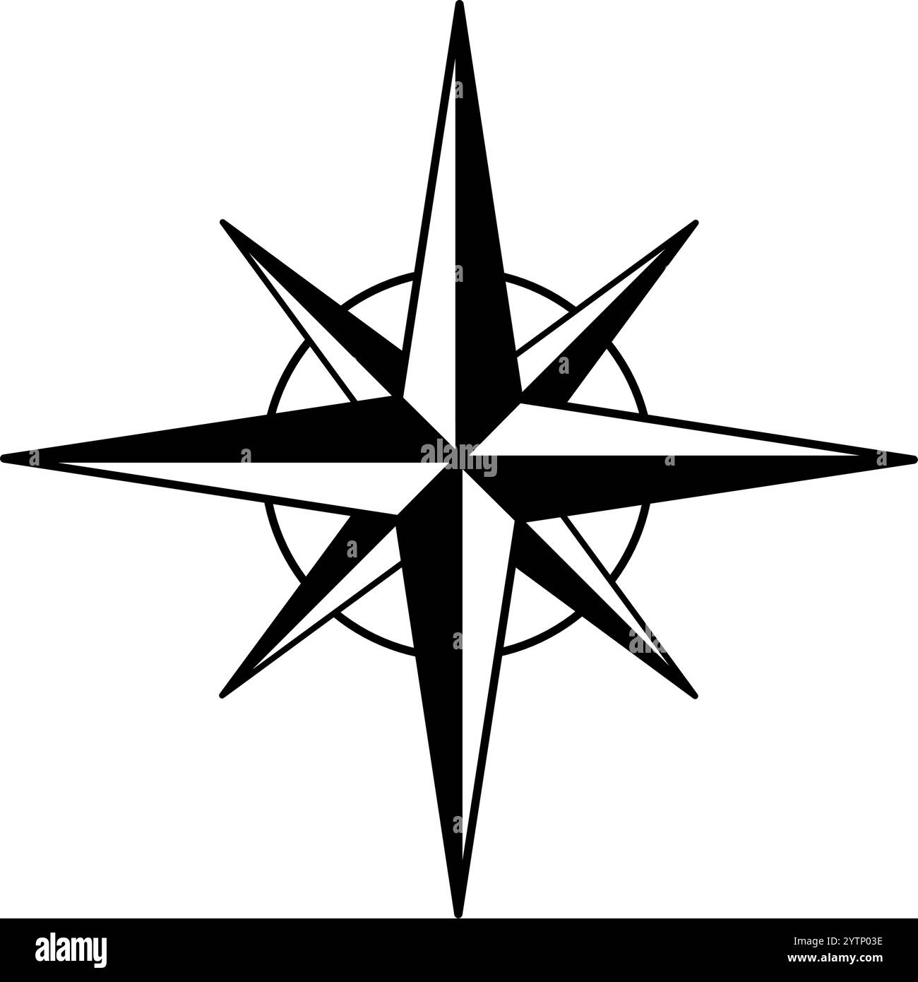 compass, wind rose, world directions icon Stock Vector Image & Art - Alamy
