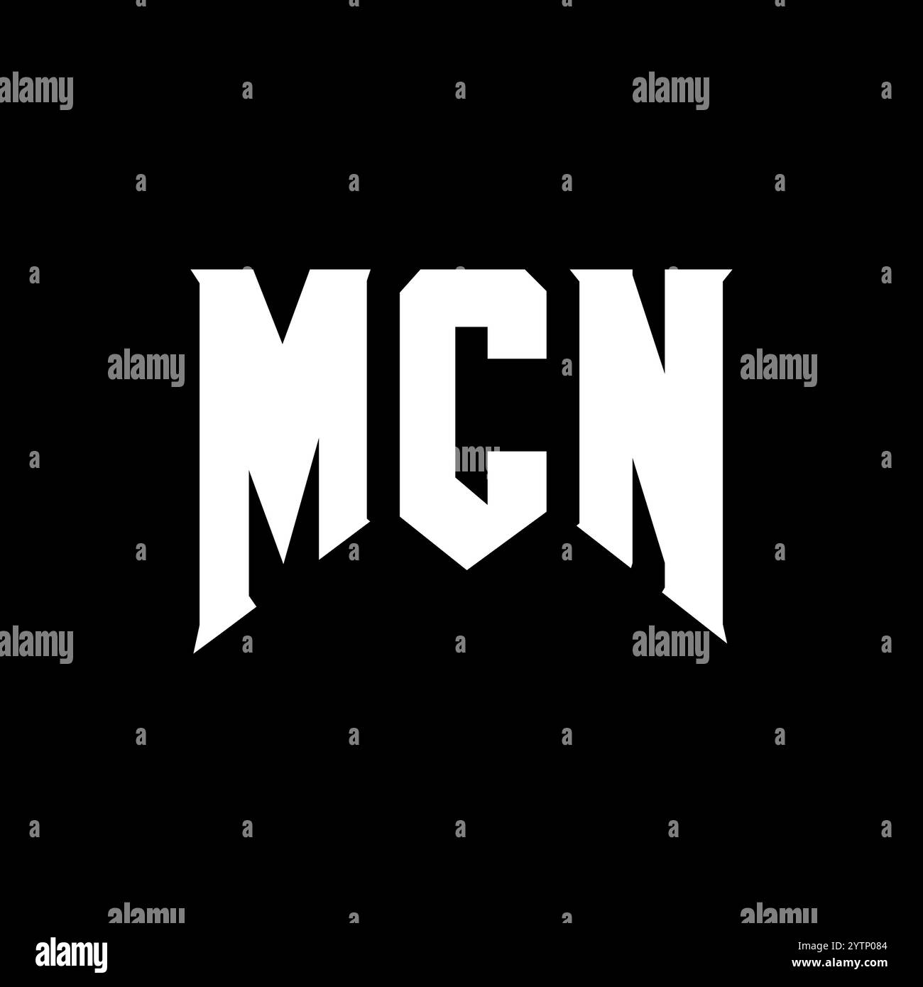 MCN letter logo design for technology company. MCN logo design black ...