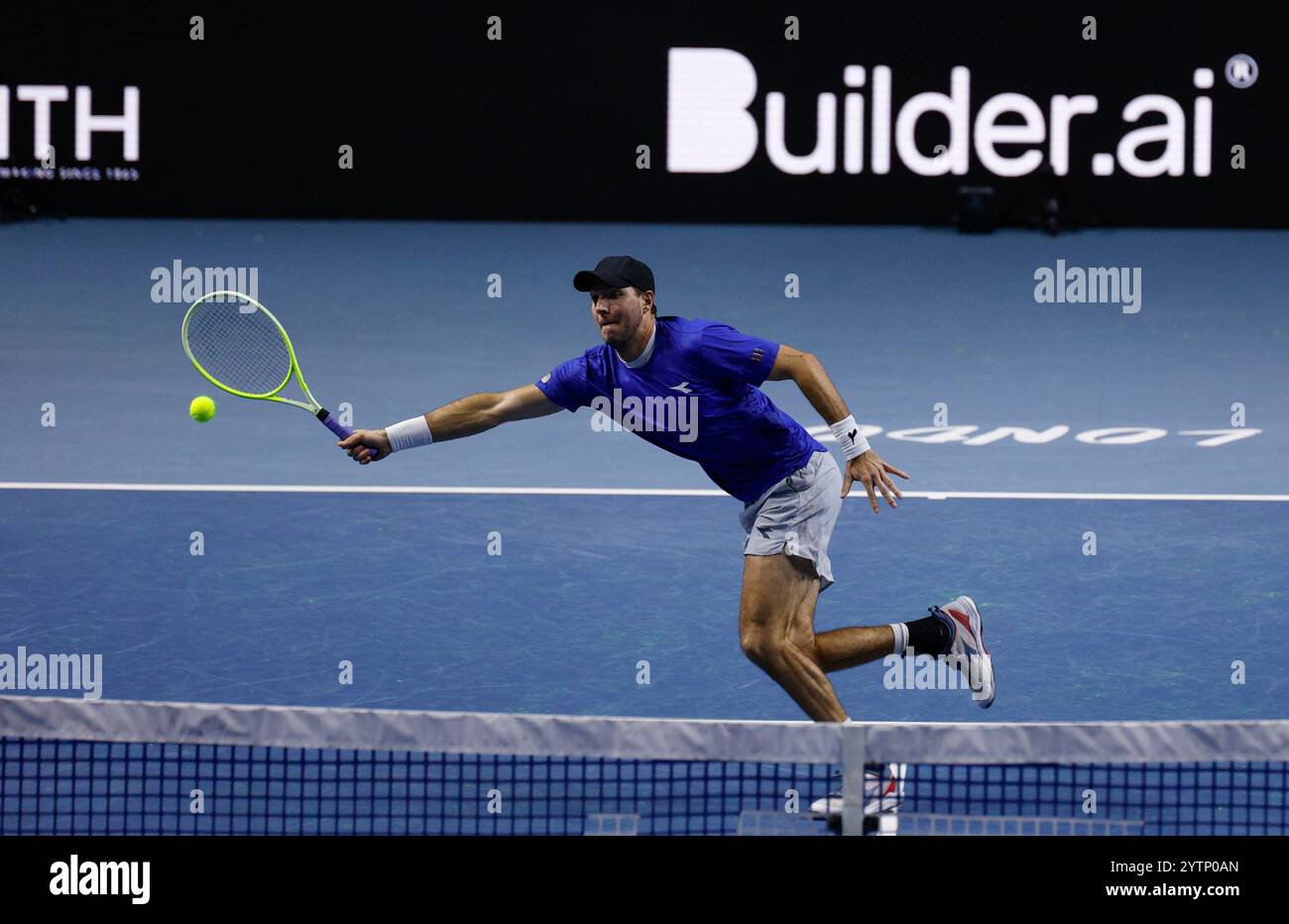 7th December 2024; Copper Box Arena, Stratford, London, England; Ultimate Tennis Showdown Grand ...