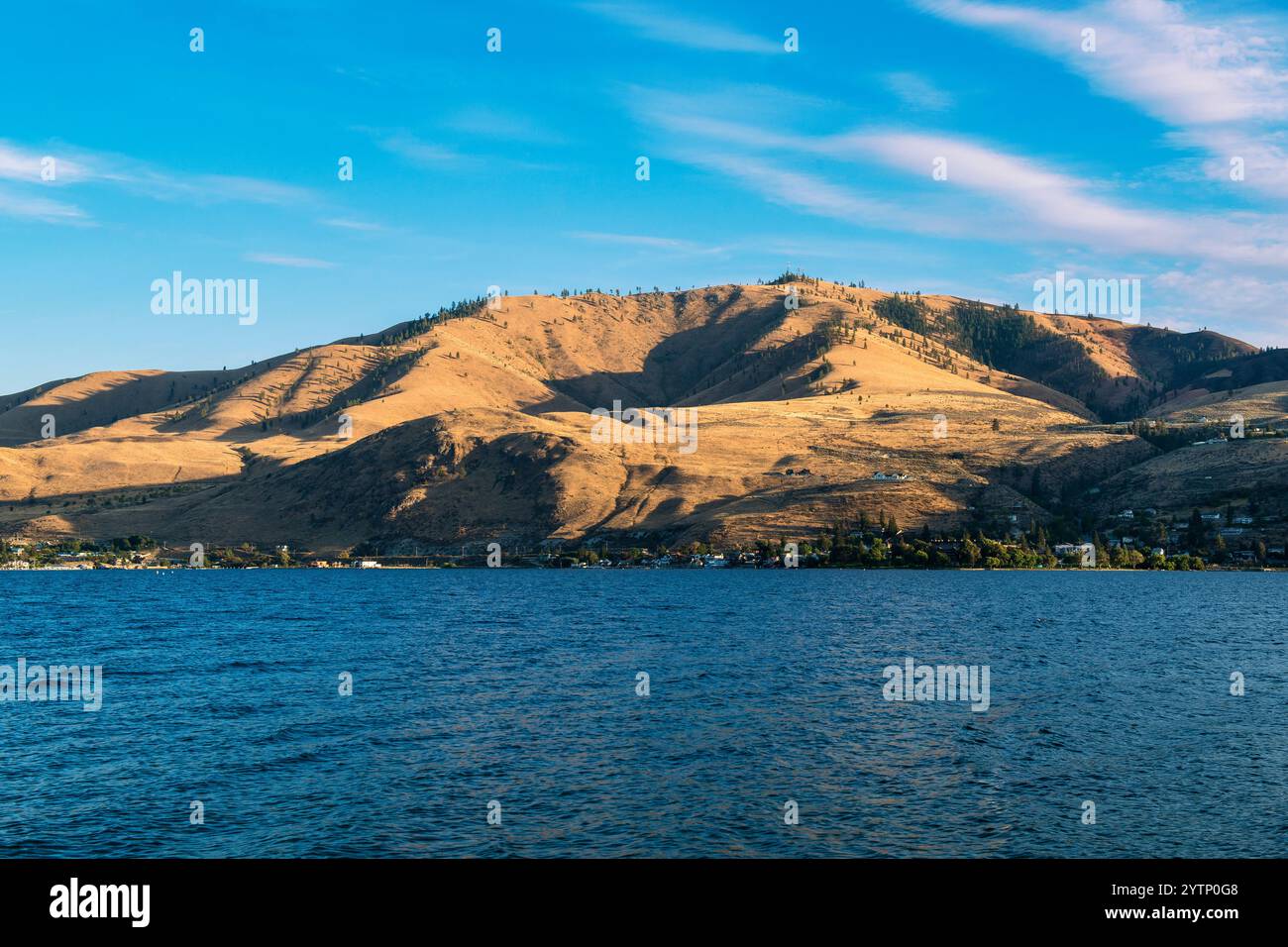 Chelan Butte is the iconic backdrop to the City of Chelan and ...
