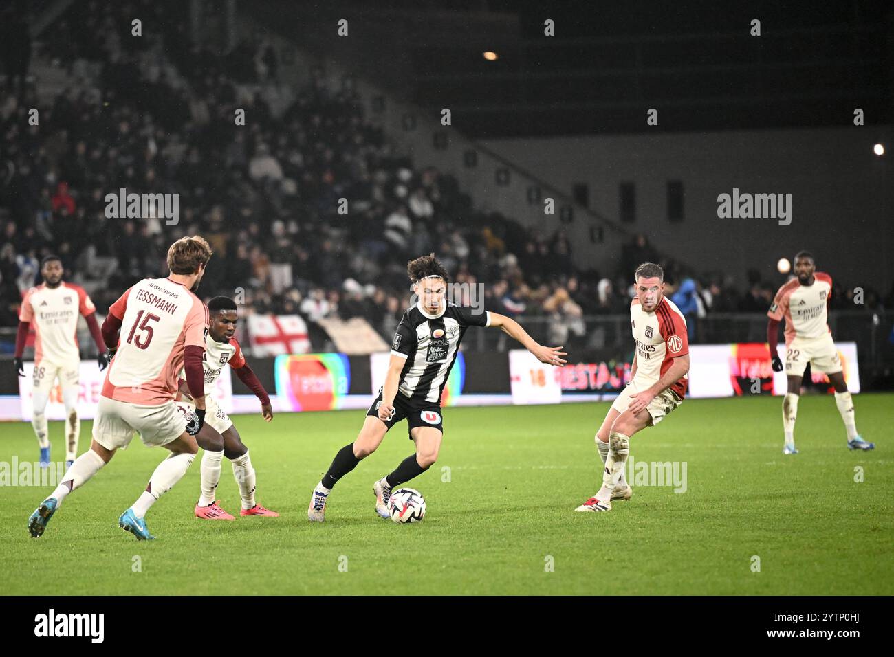 07 Jordan VERETOUT (ol) - 19 Esteban LEPAUL (sco) during the Ligue 1 ...