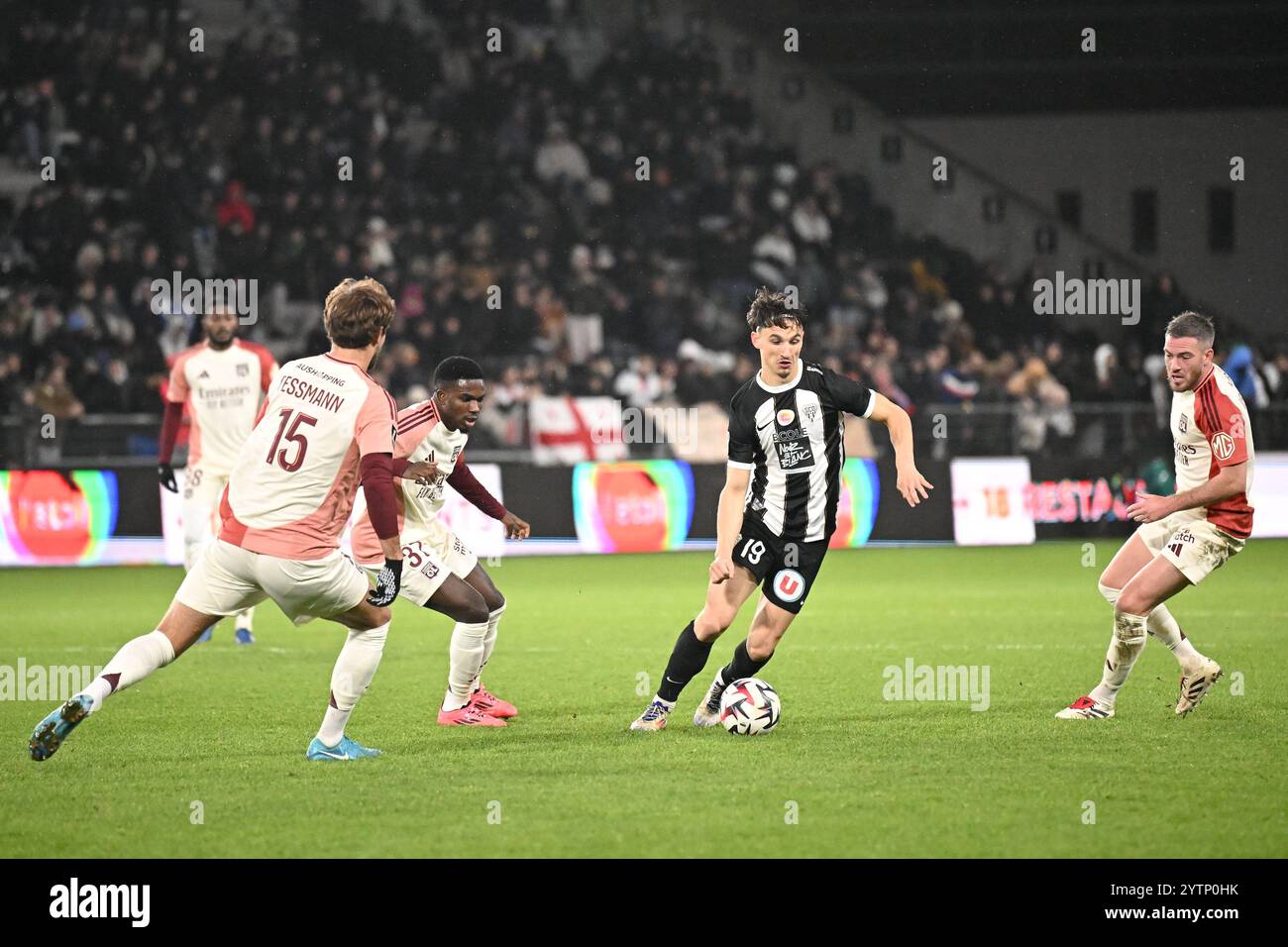 07 Jordan VERETOUT (ol) - 19 Esteban LEPAUL (sco) during the Ligue 1 ...