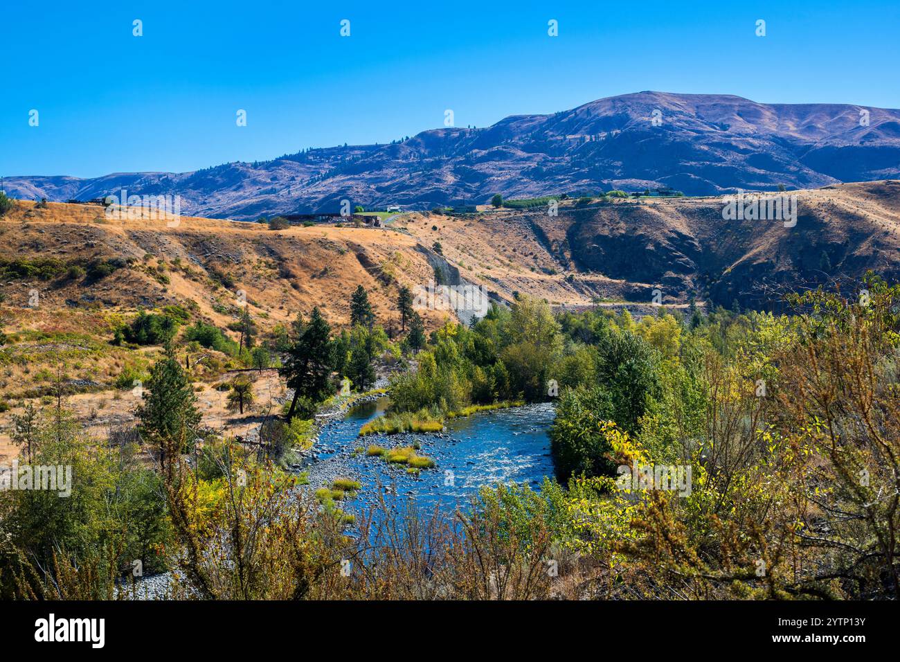 Chelan river reach 1 trail hi-res stock photography and images - Alamy