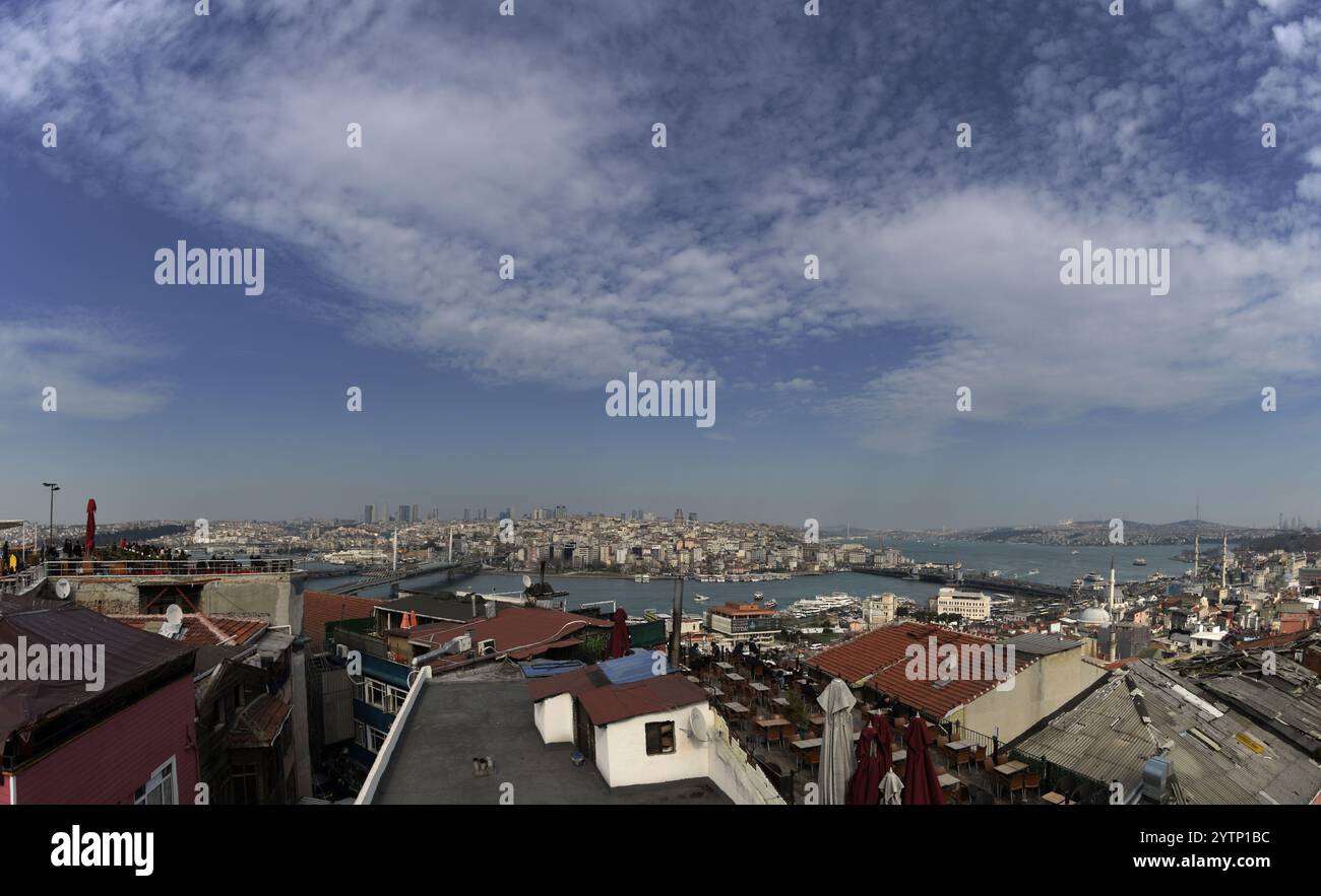 Panoramic view of constantinople hi-res stock photography and images ...