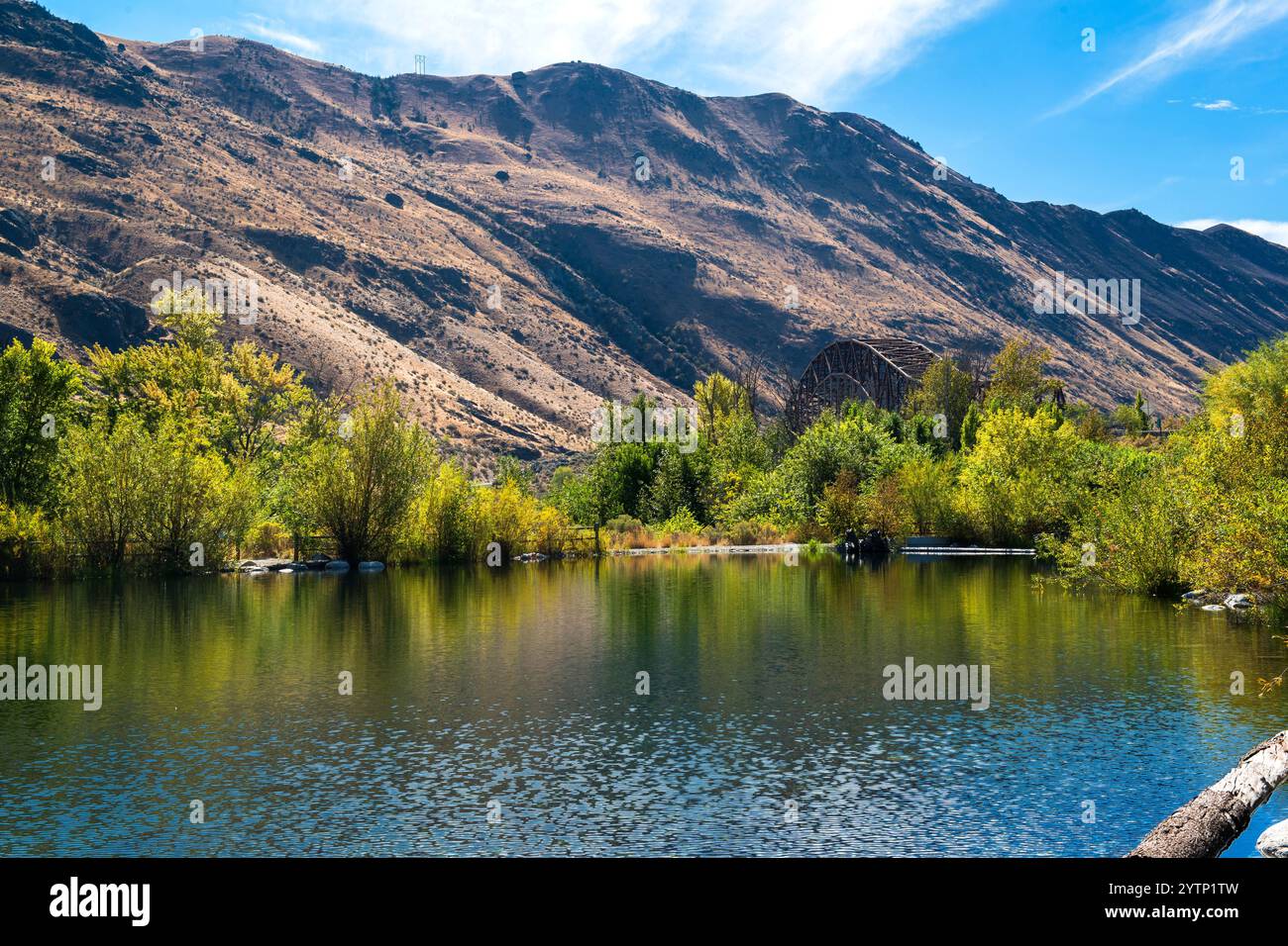 Frank's Pond, Beebe Springs Wildlife Area, Lake Chelan, Washington ...