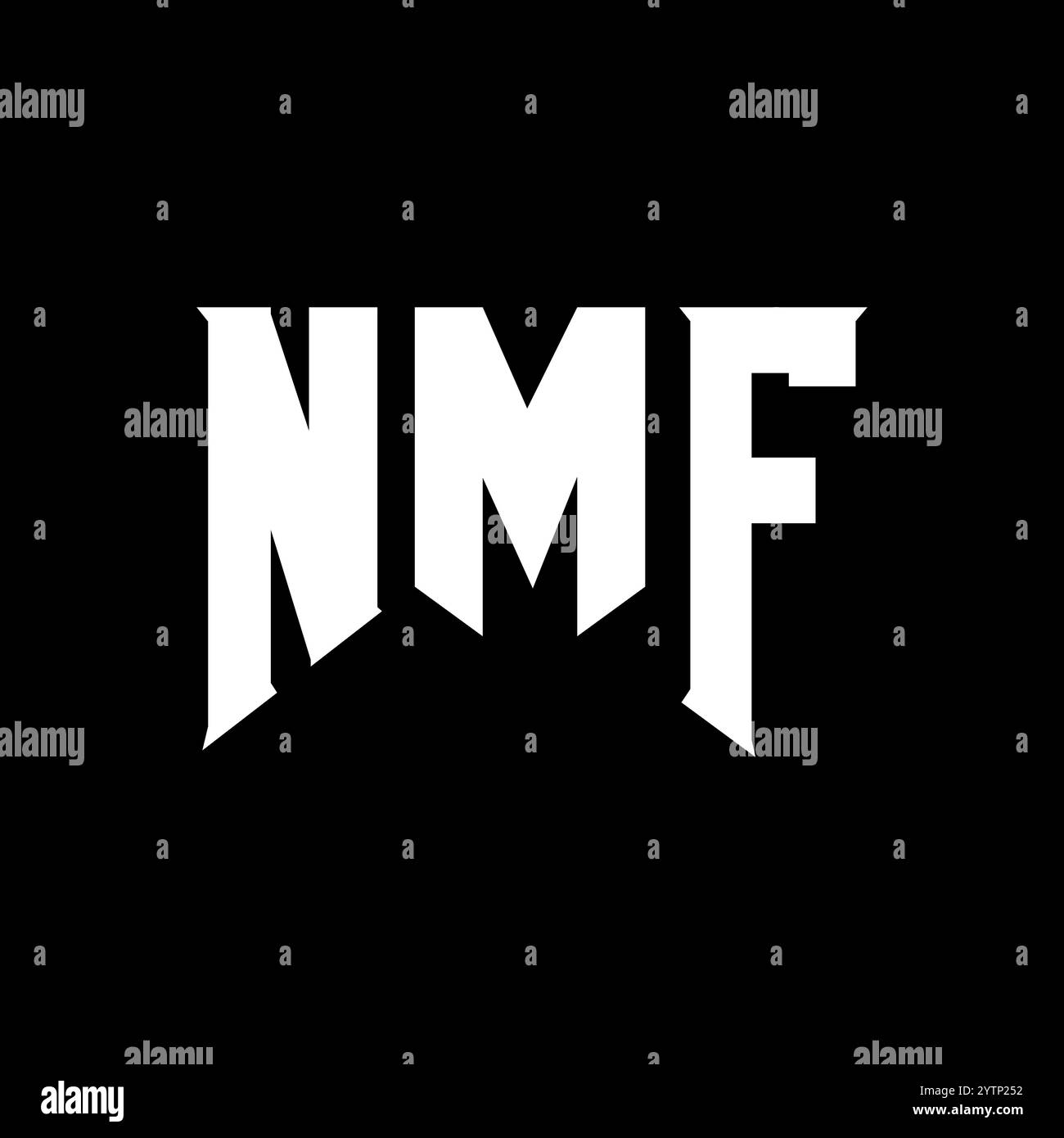 Nmf minimalist logo hi-res stock photography and images - Alamy