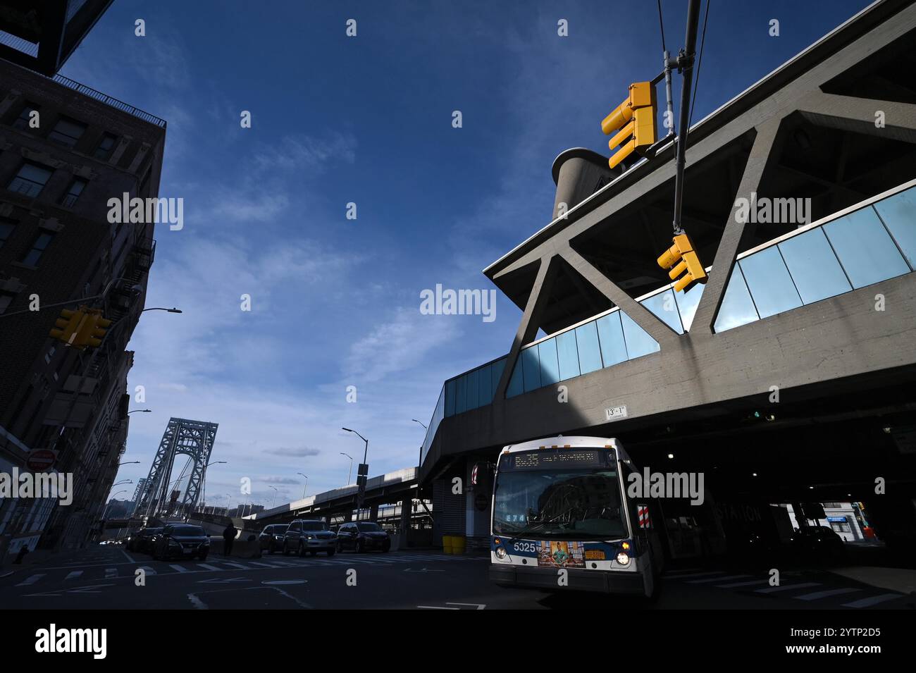 New York, USA. 07th Dec, 2024. View of the exterior of the George ...